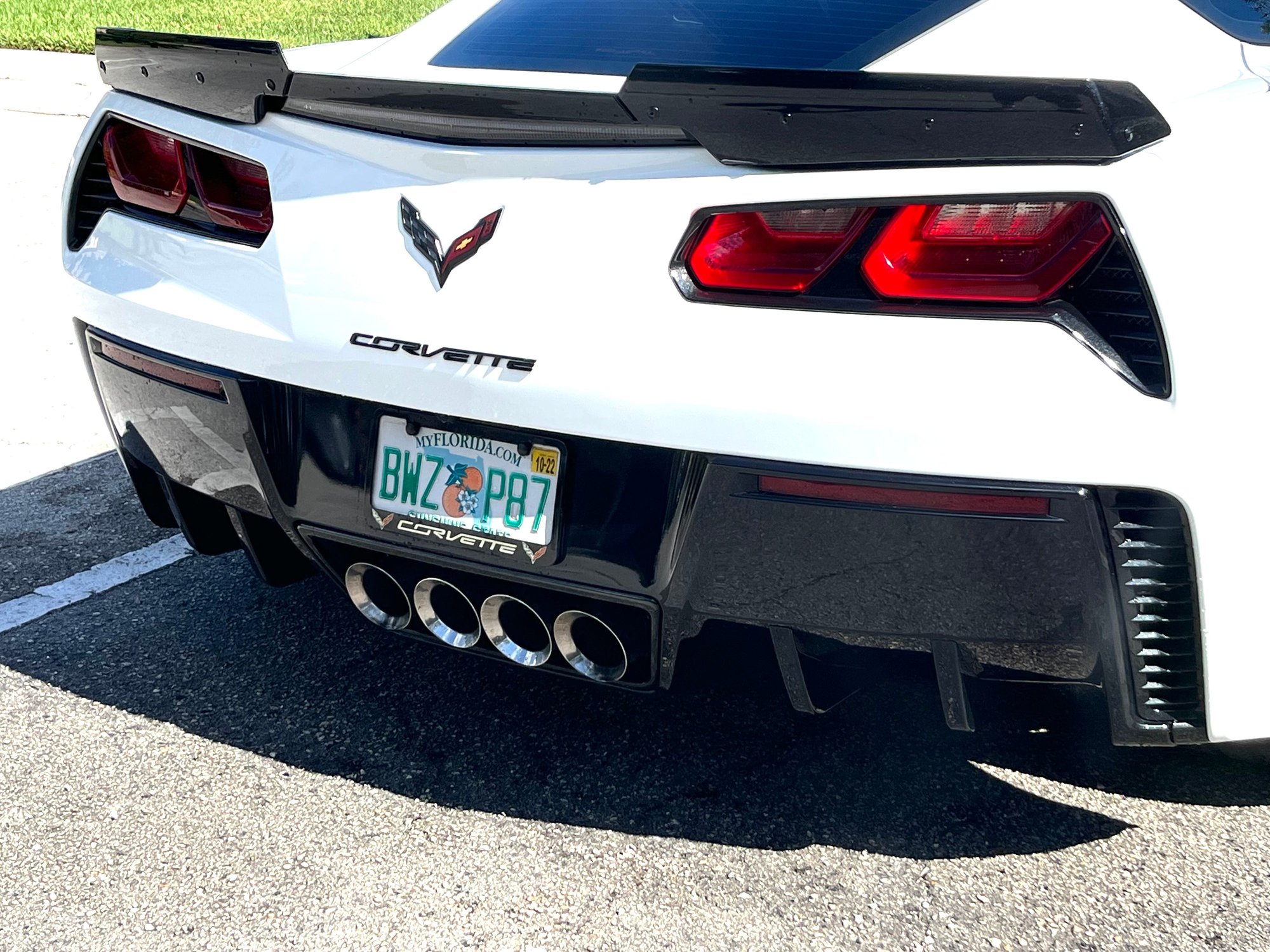 Rear Diffuser Fins Installed - CorvetteForum - Chevrolet Corvette Forum ...