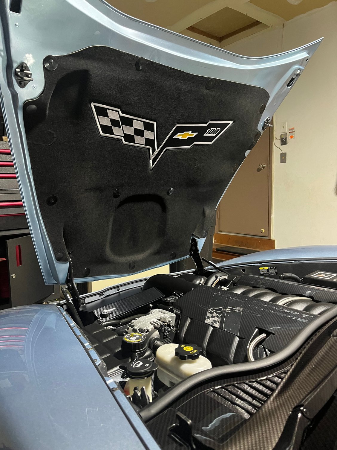 C6 under hood liner embroidery patch - CorvetteForum - Chevrolet ...