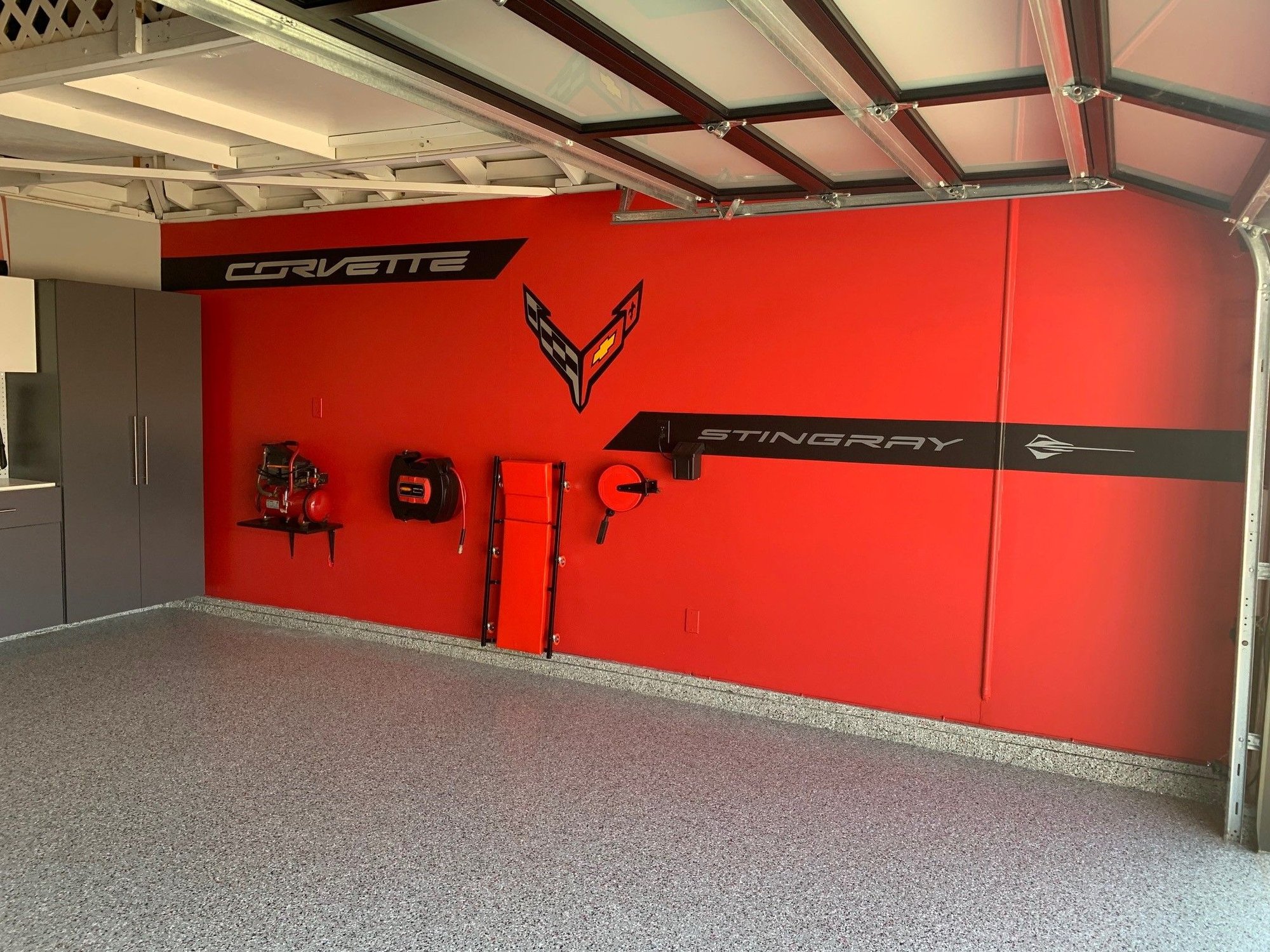 Garage Ready for my C8 - CorvetteForum - Chevrolet Corvette Forum ...