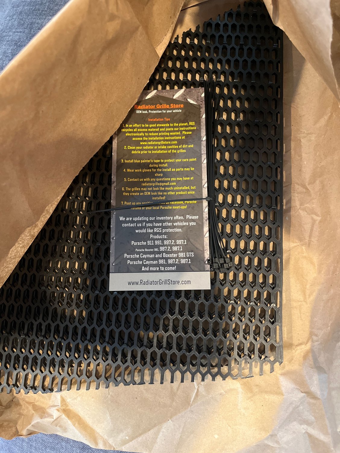 FS (For Sale) * NEW Set of Radiator Grill Store Radiator covers ...