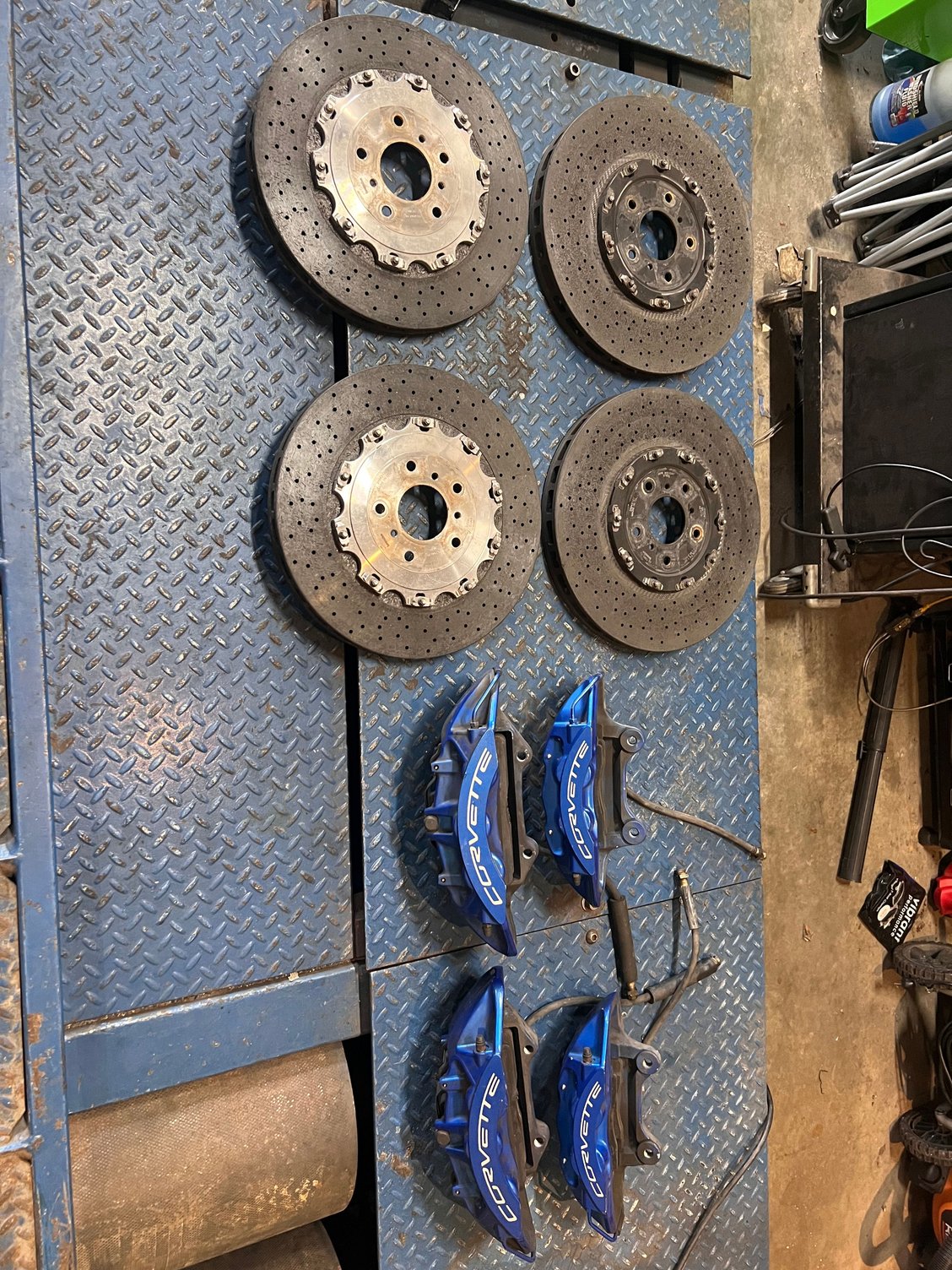 FS (For Sale) Full carbon cermaic brake setup (ZR1) - CorvetteForum ...