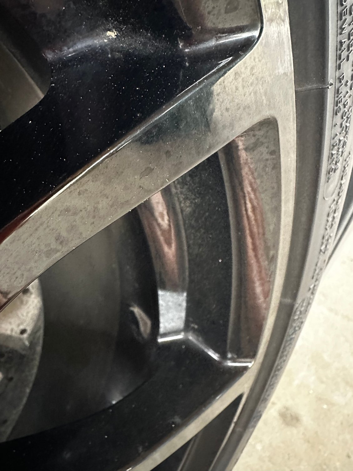 Water spots on black rims - CorvetteForum - Chevrolet Corvette Forum ...