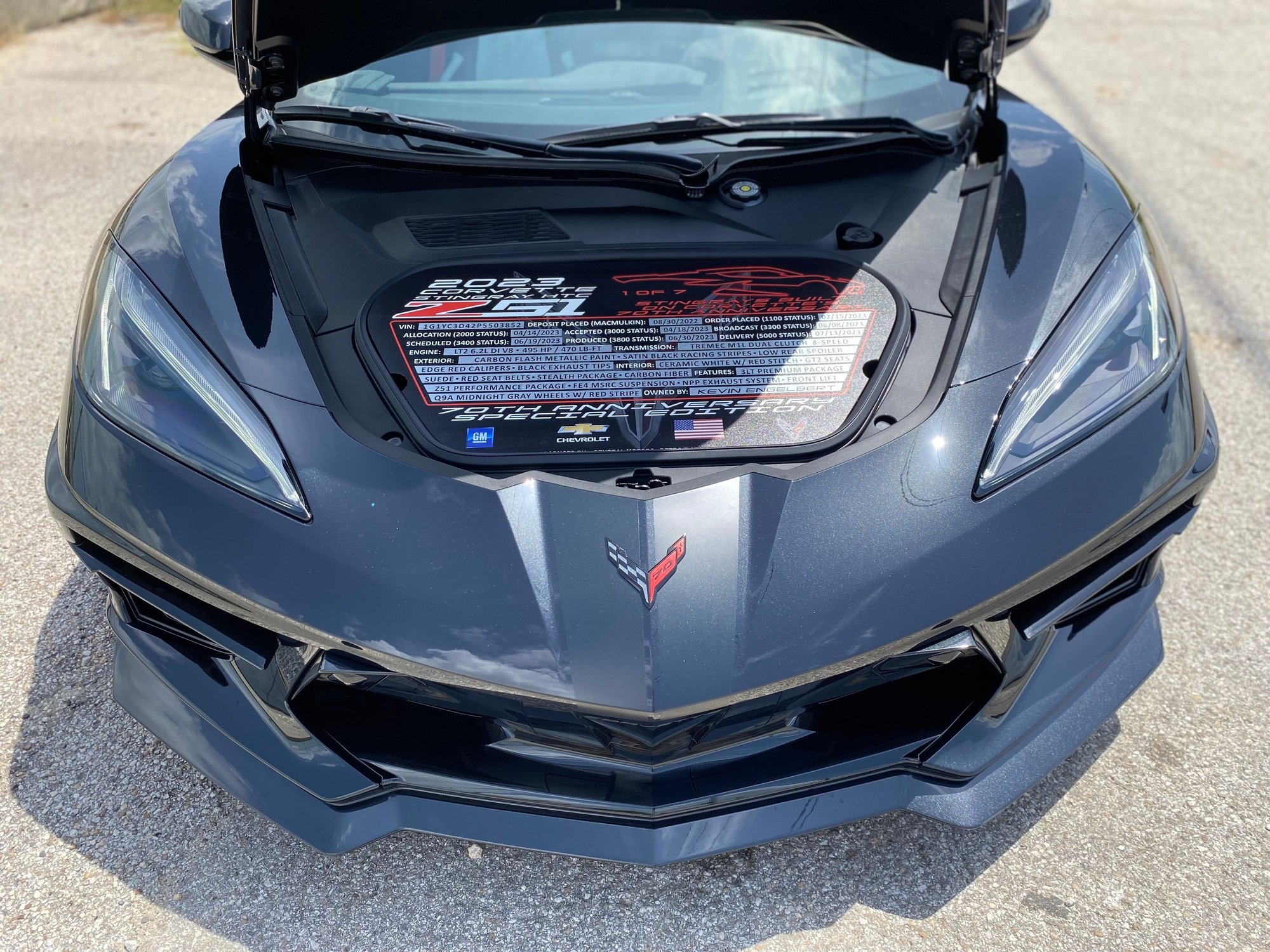 Frunk cover - CorvetteForum - Chevrolet Corvette Forum Discussion