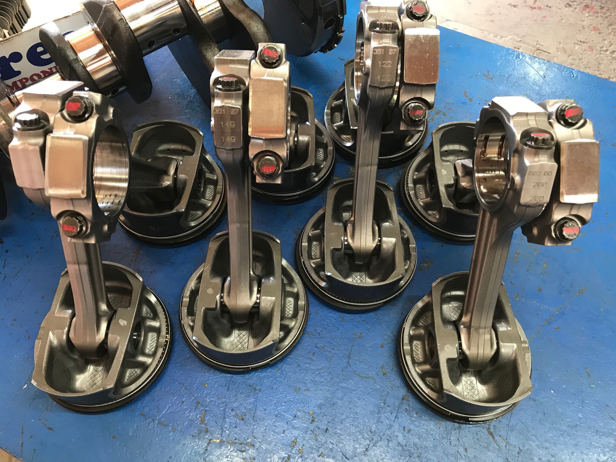 FS (For Sale) LS7 Balanced Rotating Assembly Crankshaft,Rods,Pistons w ...