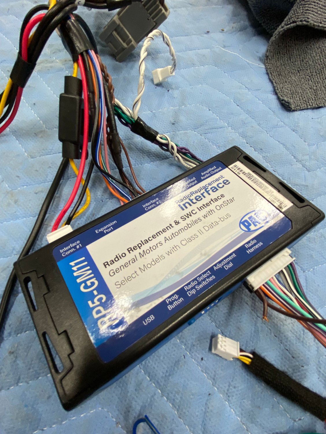 Need guidance - Pioneer HU install in racecar project > PAC RP5-GM11 ...