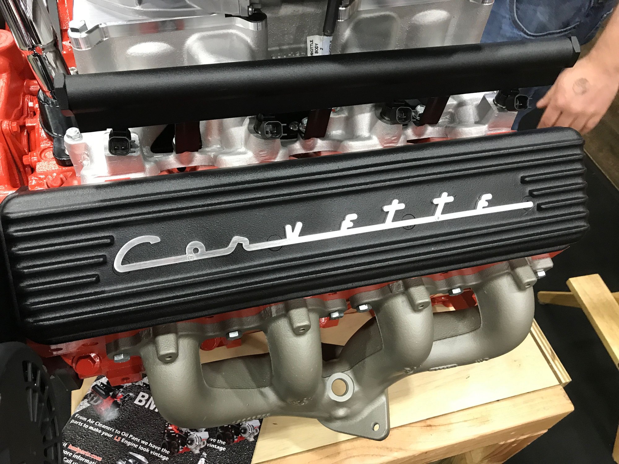 LS motor with fake old school fuelie unit - CorvetteForum - Chevrolet ...