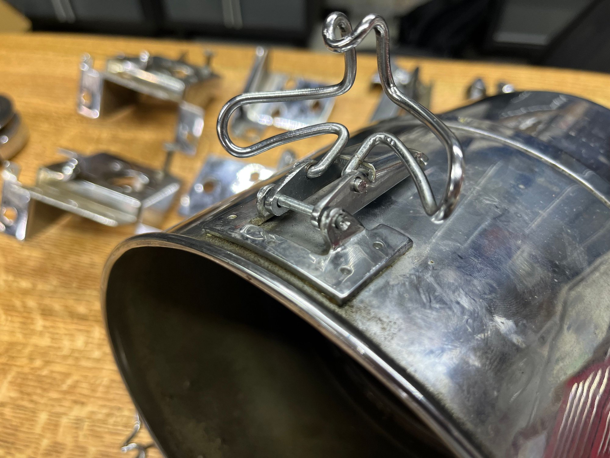 C2 spring loaded wire clip retainer pin - CorvetteForum - Chevrolet ...