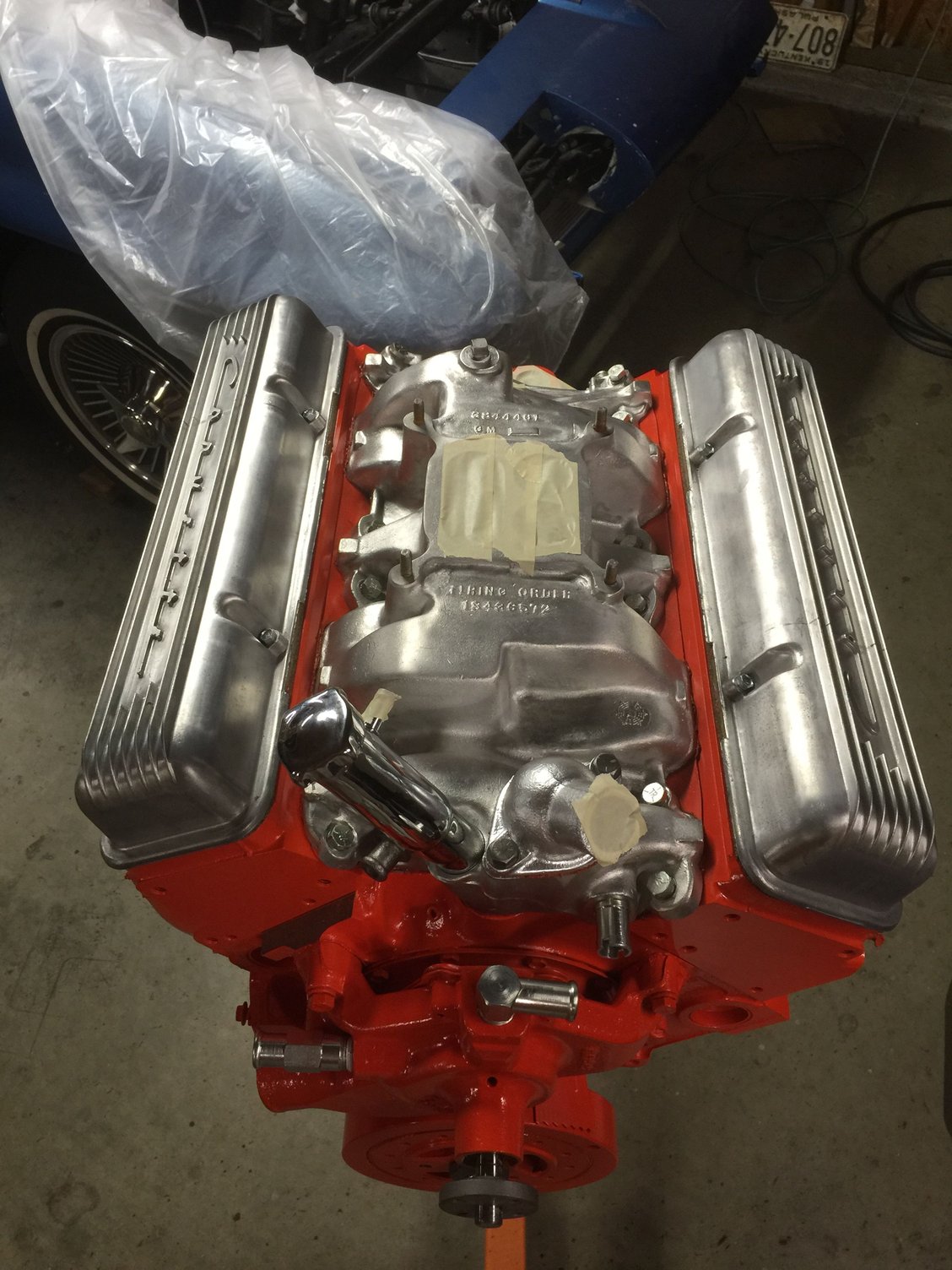 C2 327/350 valve cover finish - CorvetteForum - Chevrolet Corvette ...
