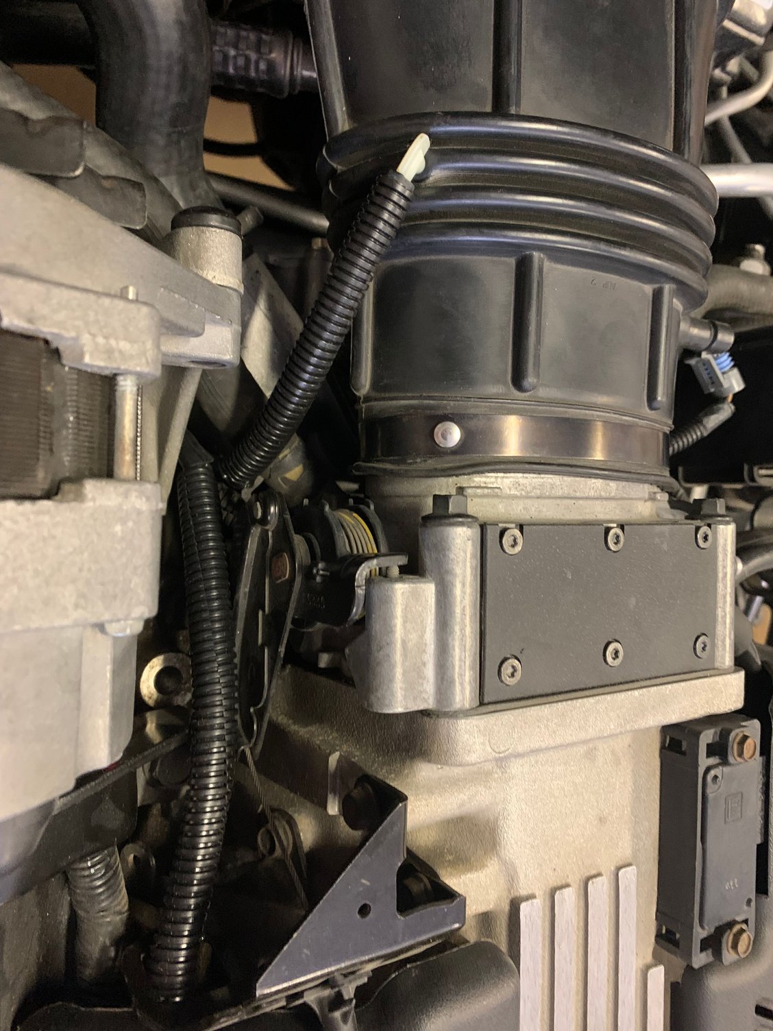 Petris Optispark upgrade - where to connect the vacuum lines ...