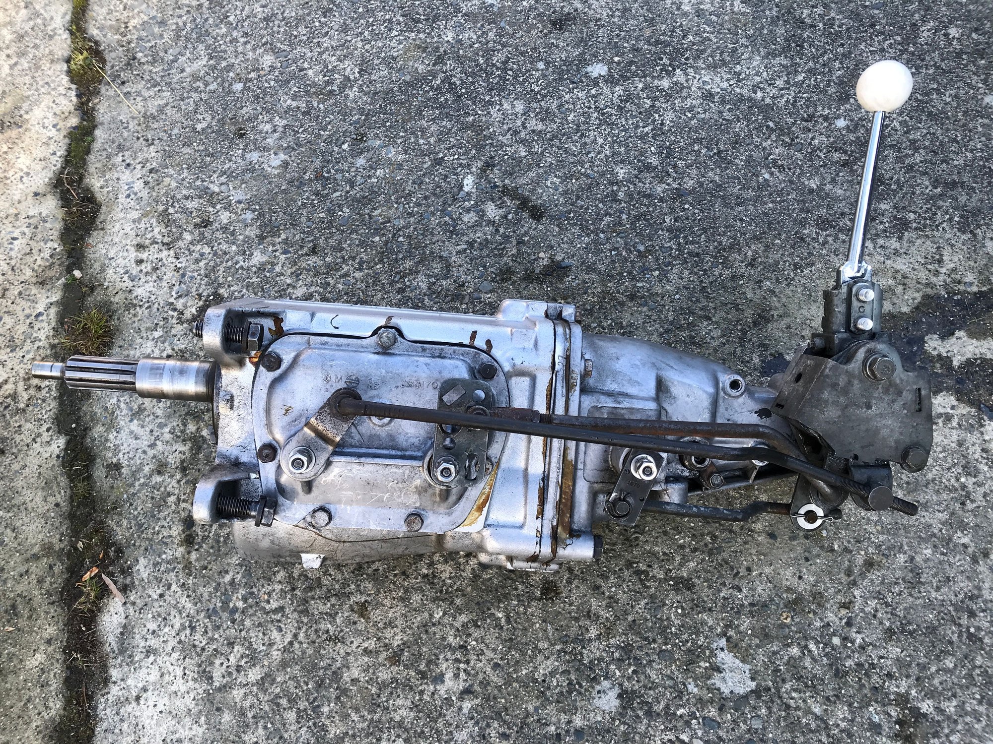 FS (For Sale) Muncie m21 close ratio 4 speed transmission ...