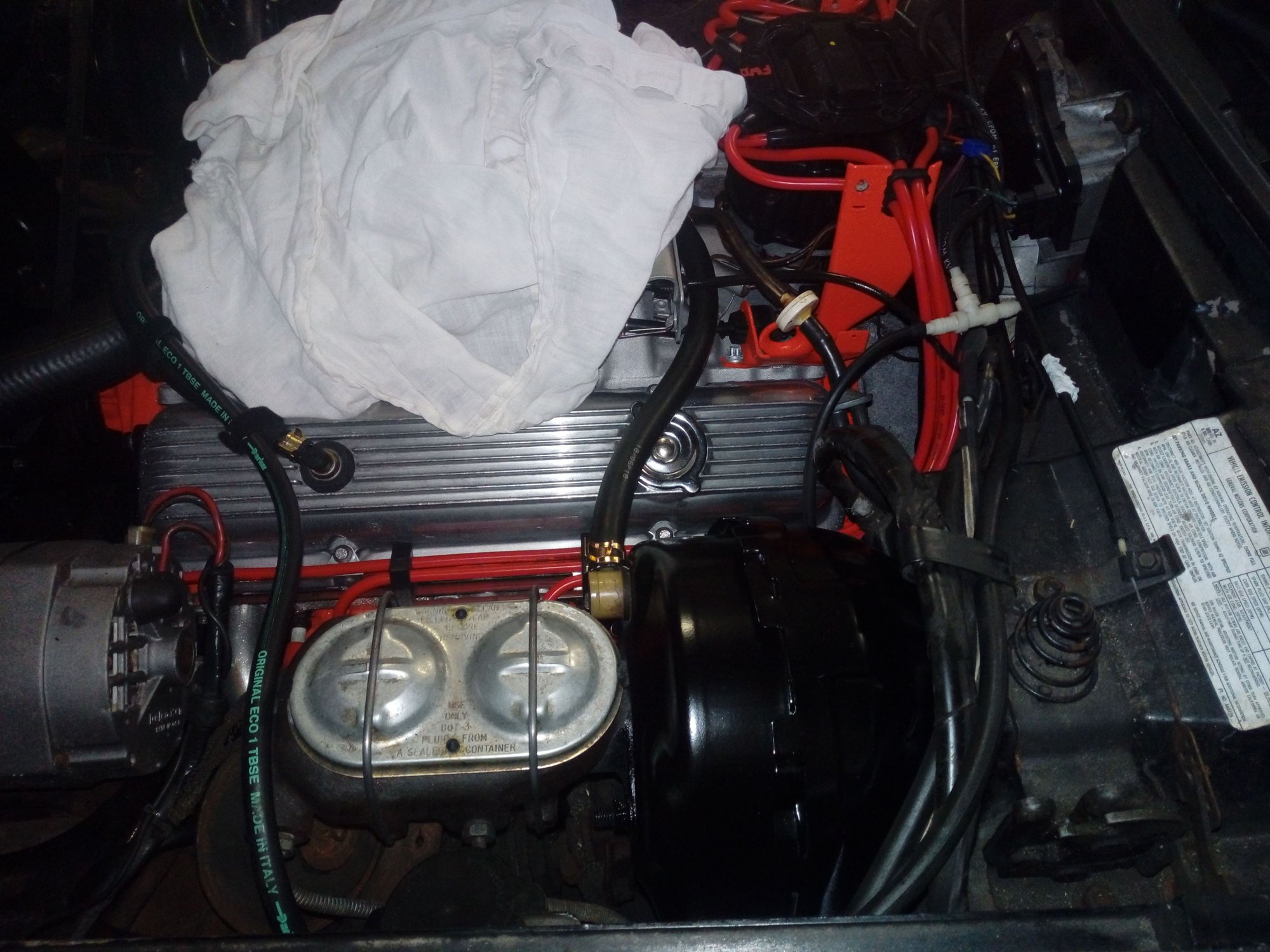 Engine bay paint chipping + Brake booster paint - CorvetteForum ...