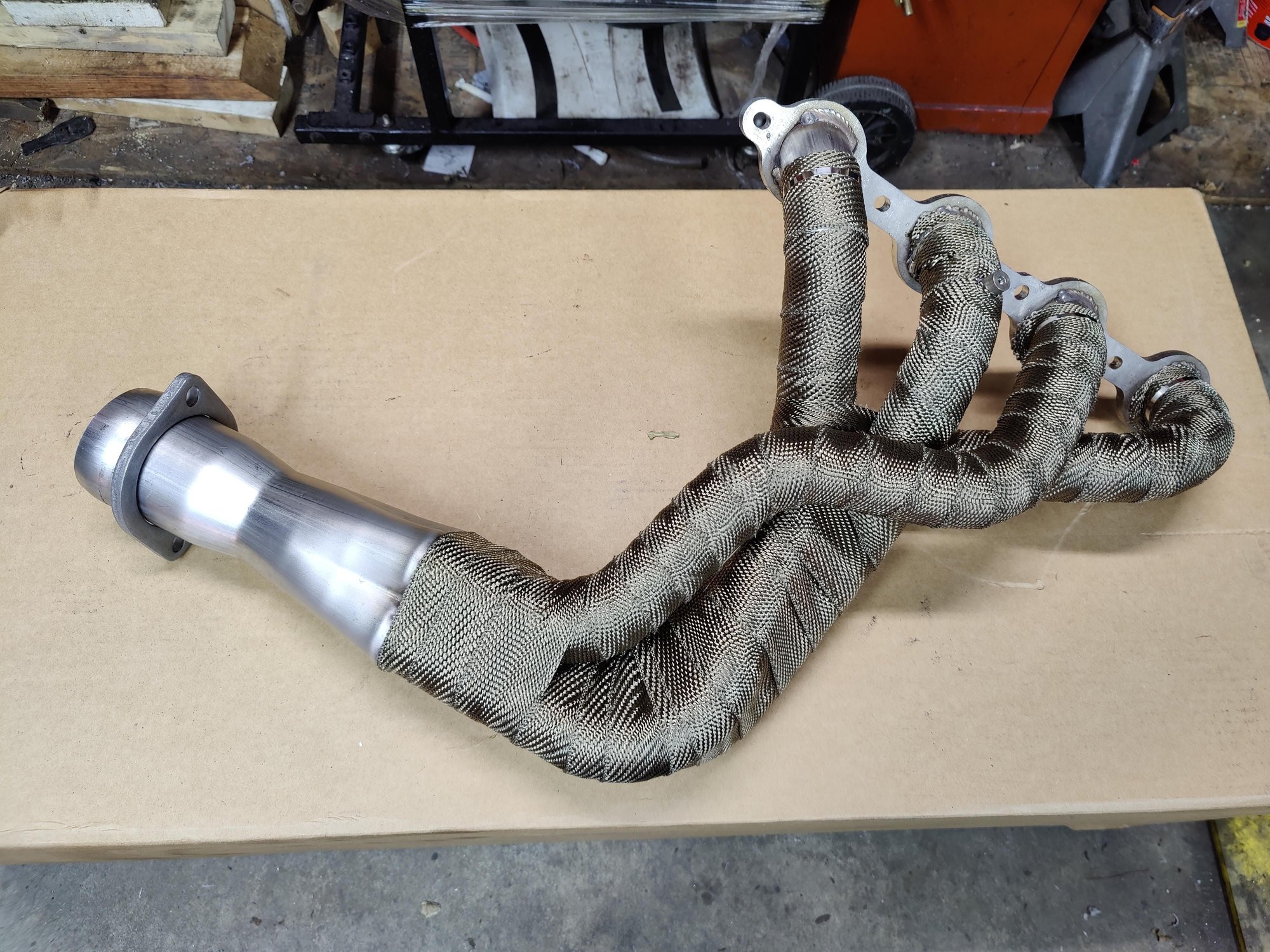 Heat wrap on long tube headers.... - CorvetteForum - Chevrolet Corvette ...
