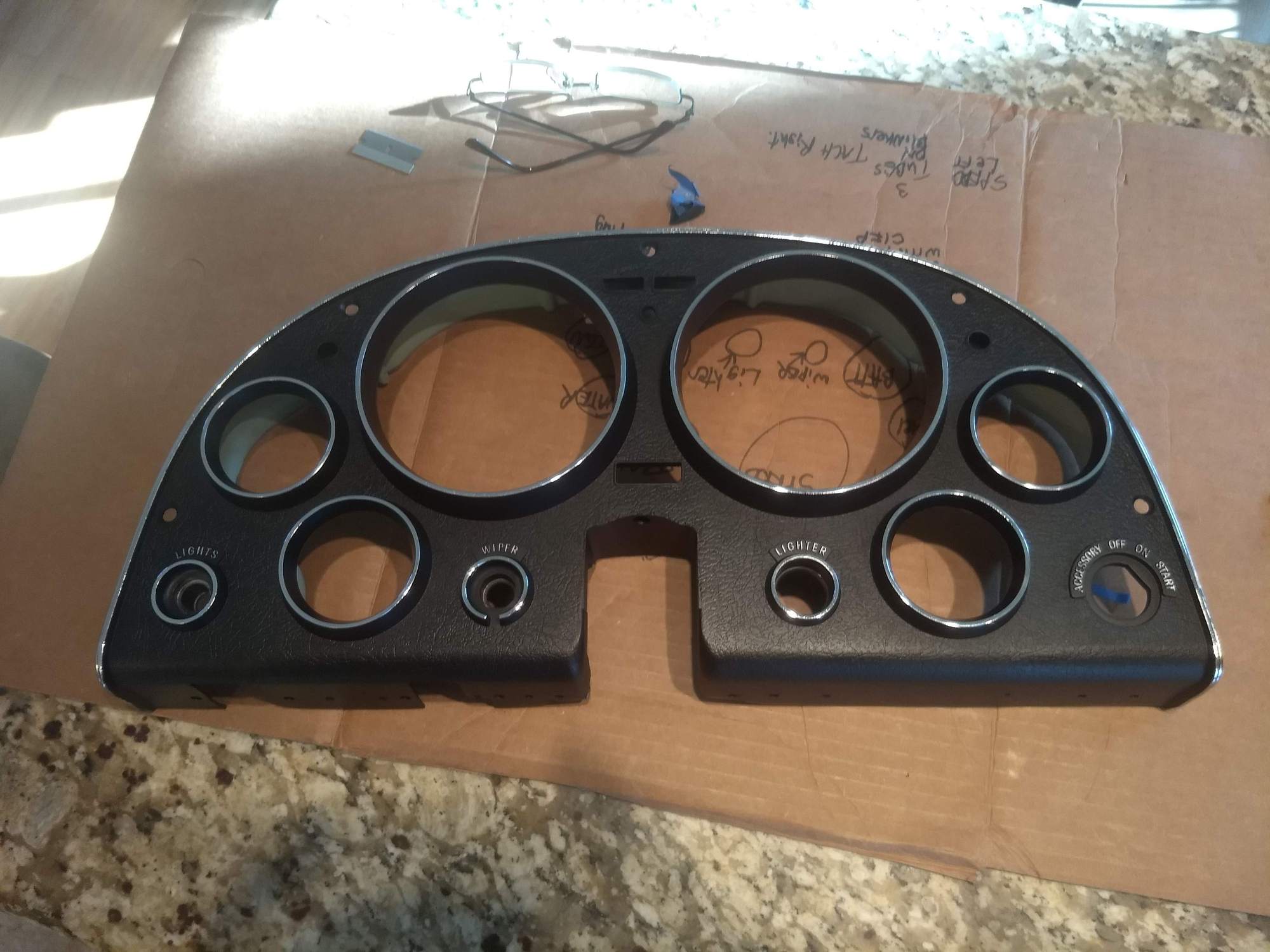 C2 Dash cluster paint to use on 1966 - CorvetteForum - Chevrolet ...