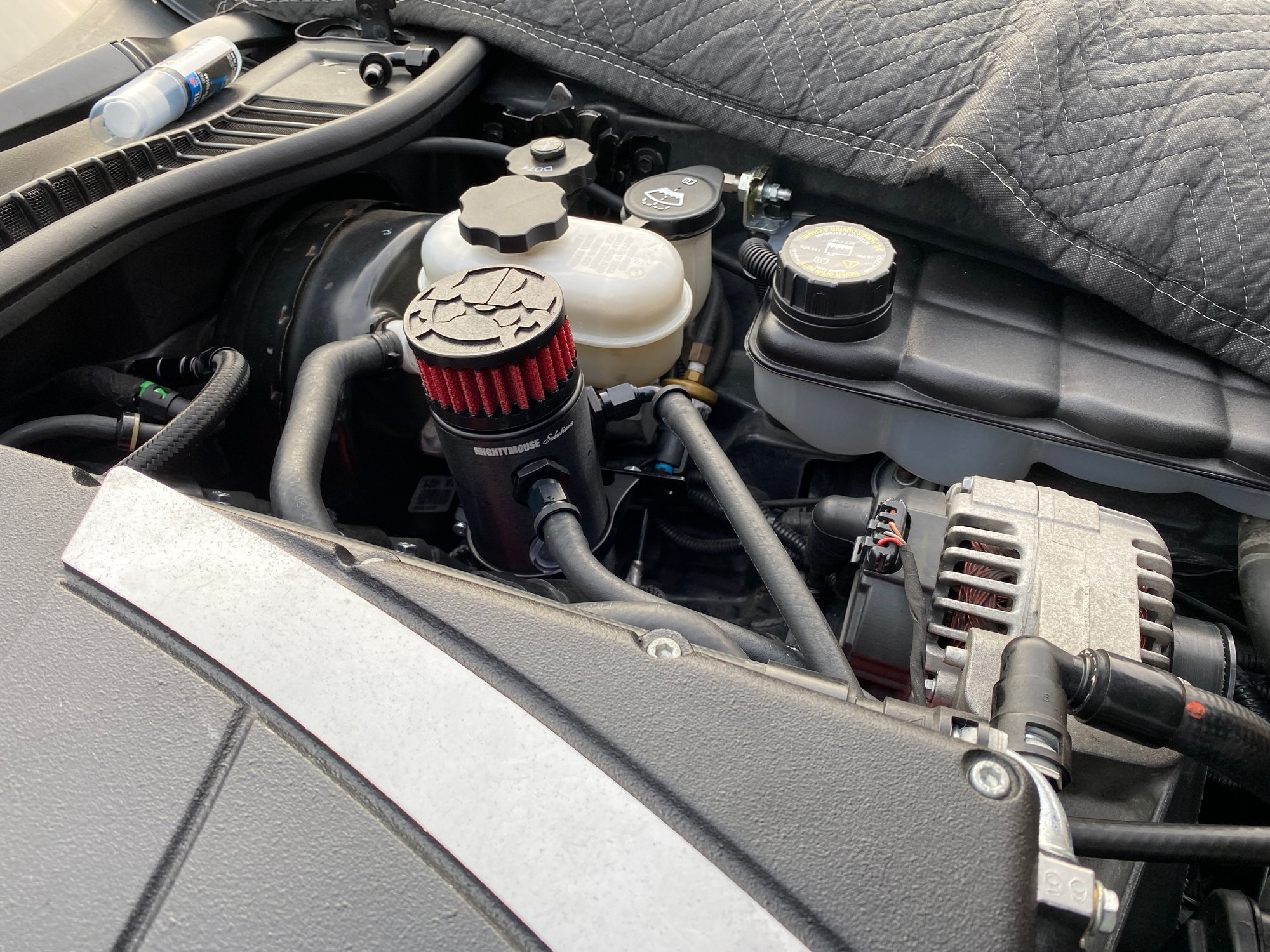 Boosted GS - Mighy Mouse Catch can installed - CorvetteForum ...