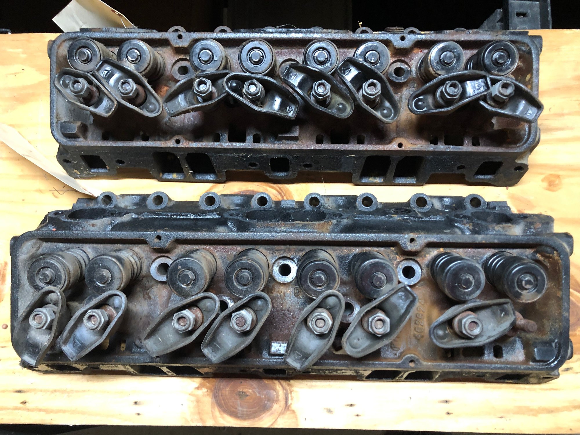 FS (For Sale) (2) pair of GM L98 350 small block heads 462624 K28/ K19 ...