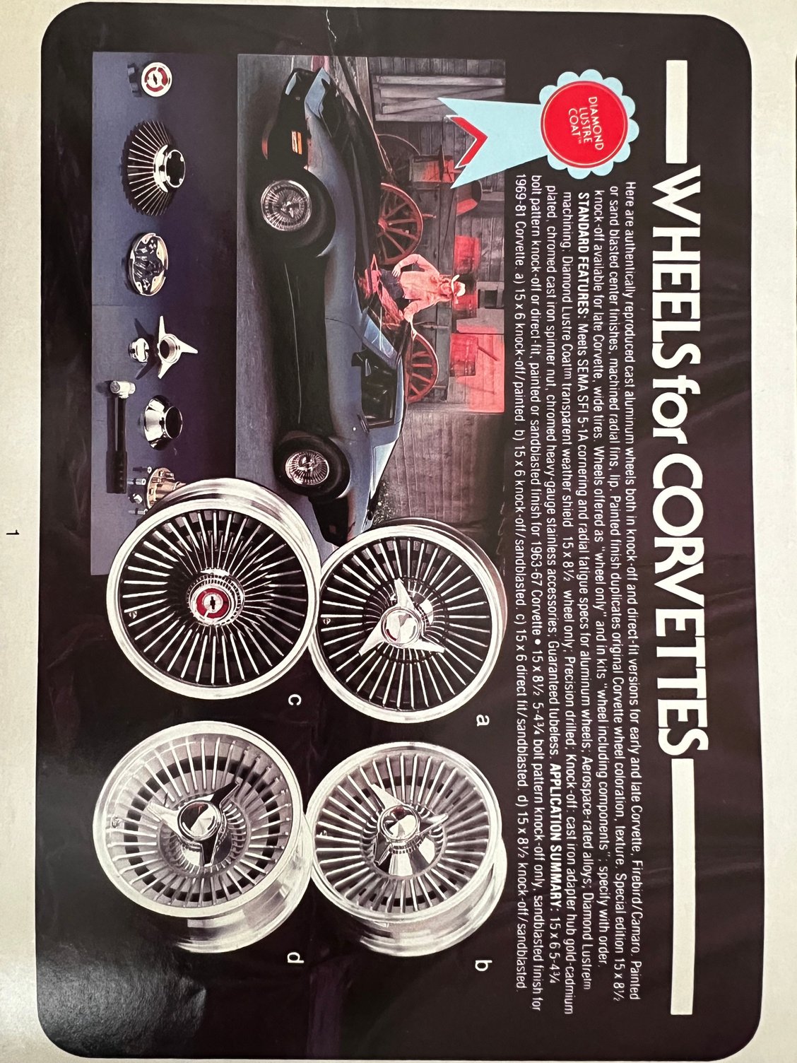 C2 repro "turbine" knock-off wheel options - CorvetteForum - Chevrolet ...