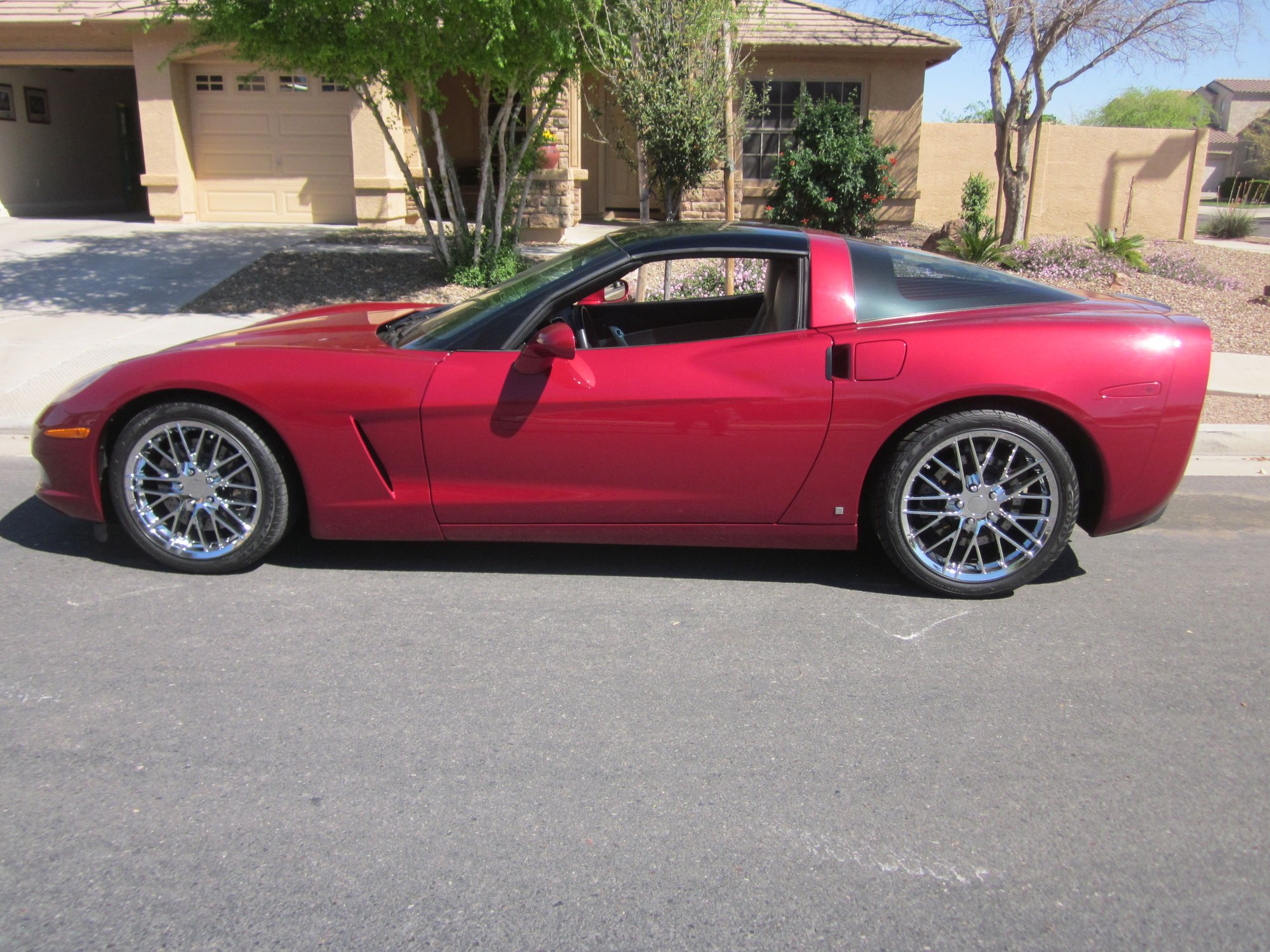 C6 Crystal Red Aftermarket Wheel Options - CorvetteForum - Chevrolet ...