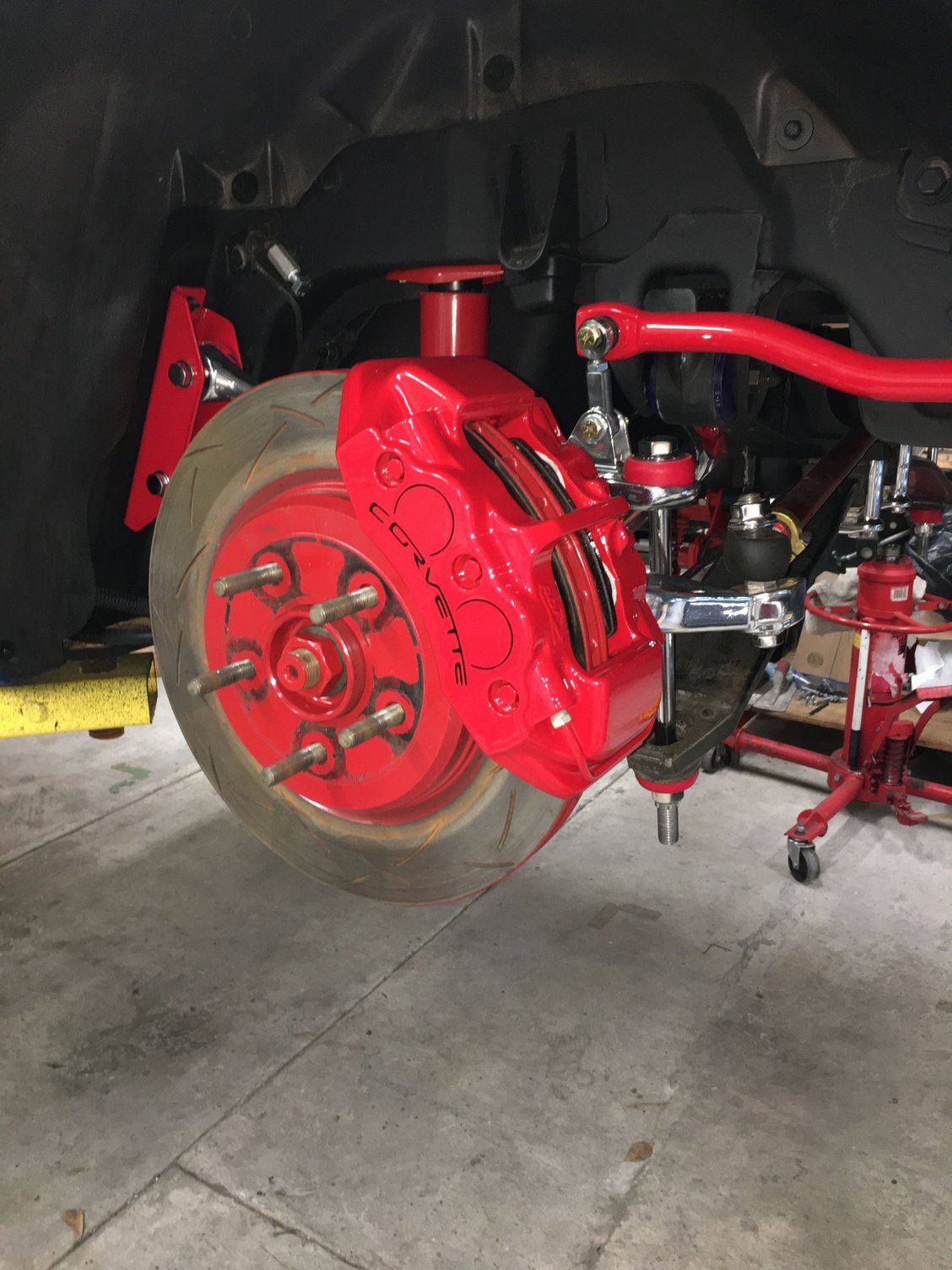 Larger c4 rear caliper - CorvetteForum - Chevrolet Corvette Forum ...