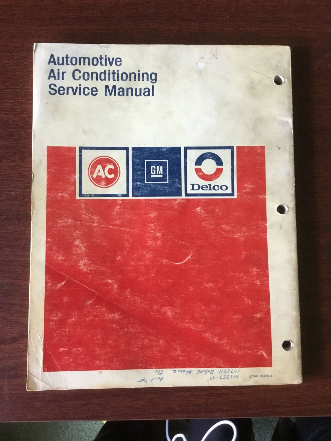 FS (For Sale) AC DELCO GM A/C Manual - CorvetteForum - Chevrolet ...