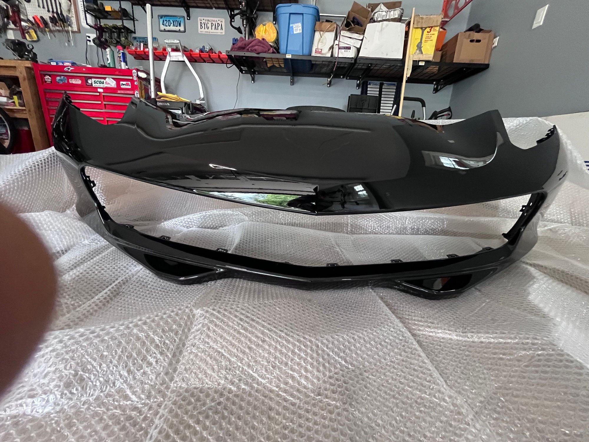 FS (For Sale) Front bumper cover, OEM, New, black - CorvetteForum ...