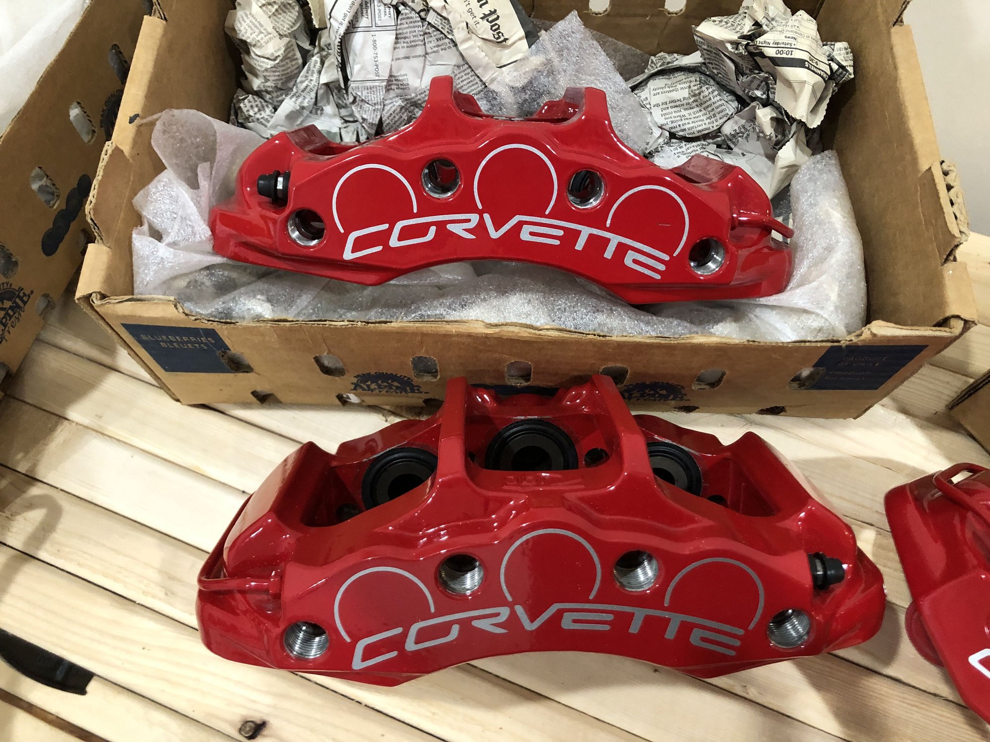 FS (For Sale) SOLD C6 OEM Z06 Brakes for a Special C4 - CorvetteForum ...
