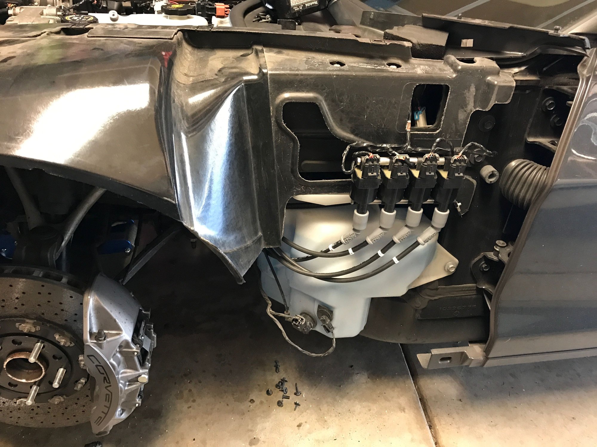 Z06 Coil Relocation pics - CorvetteForum - Chevrolet Corvette Forum ...