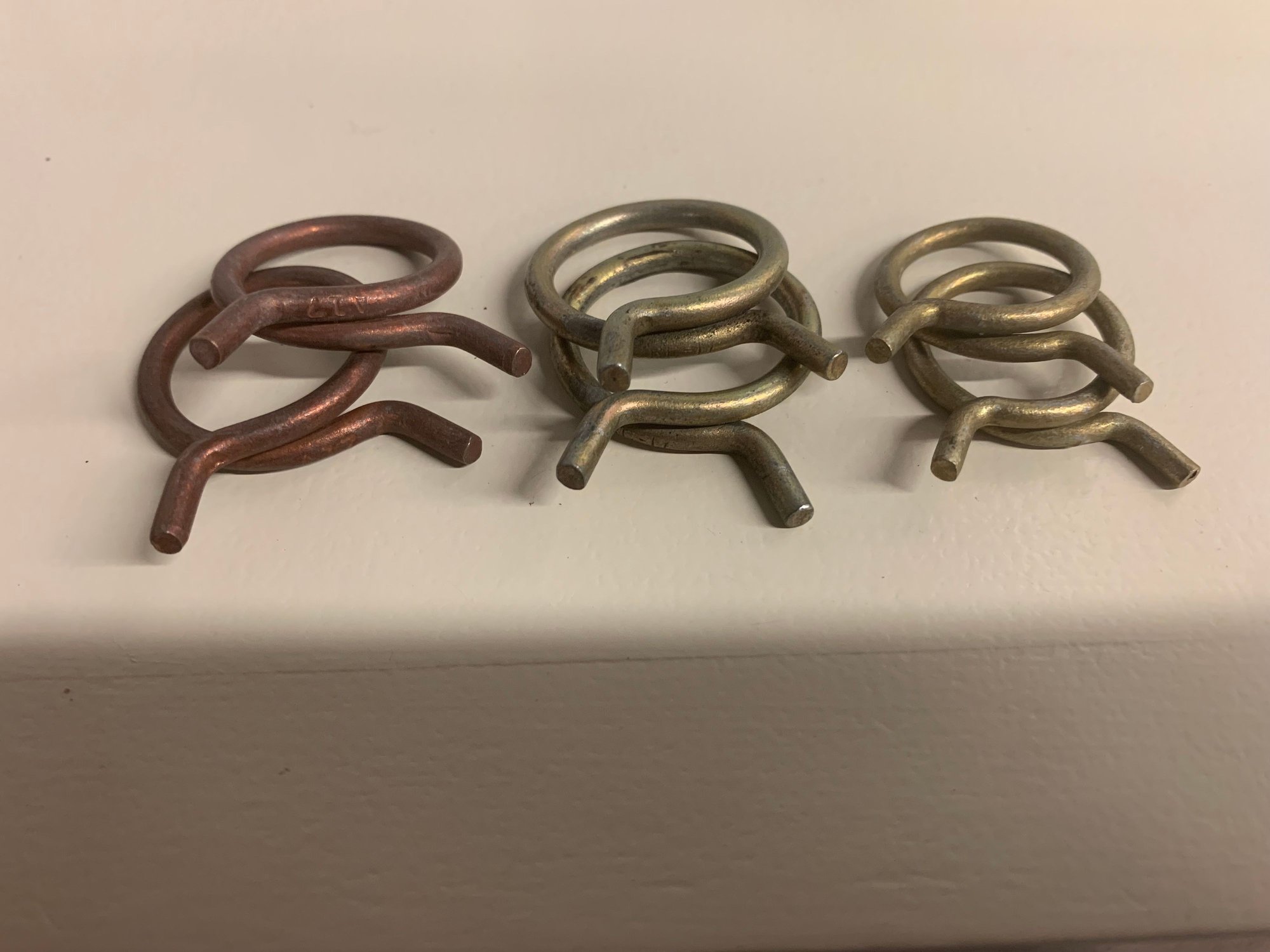 FS (For Sale) 1963-1967 NOS Set of Heater Hose Corbin Clamps ...