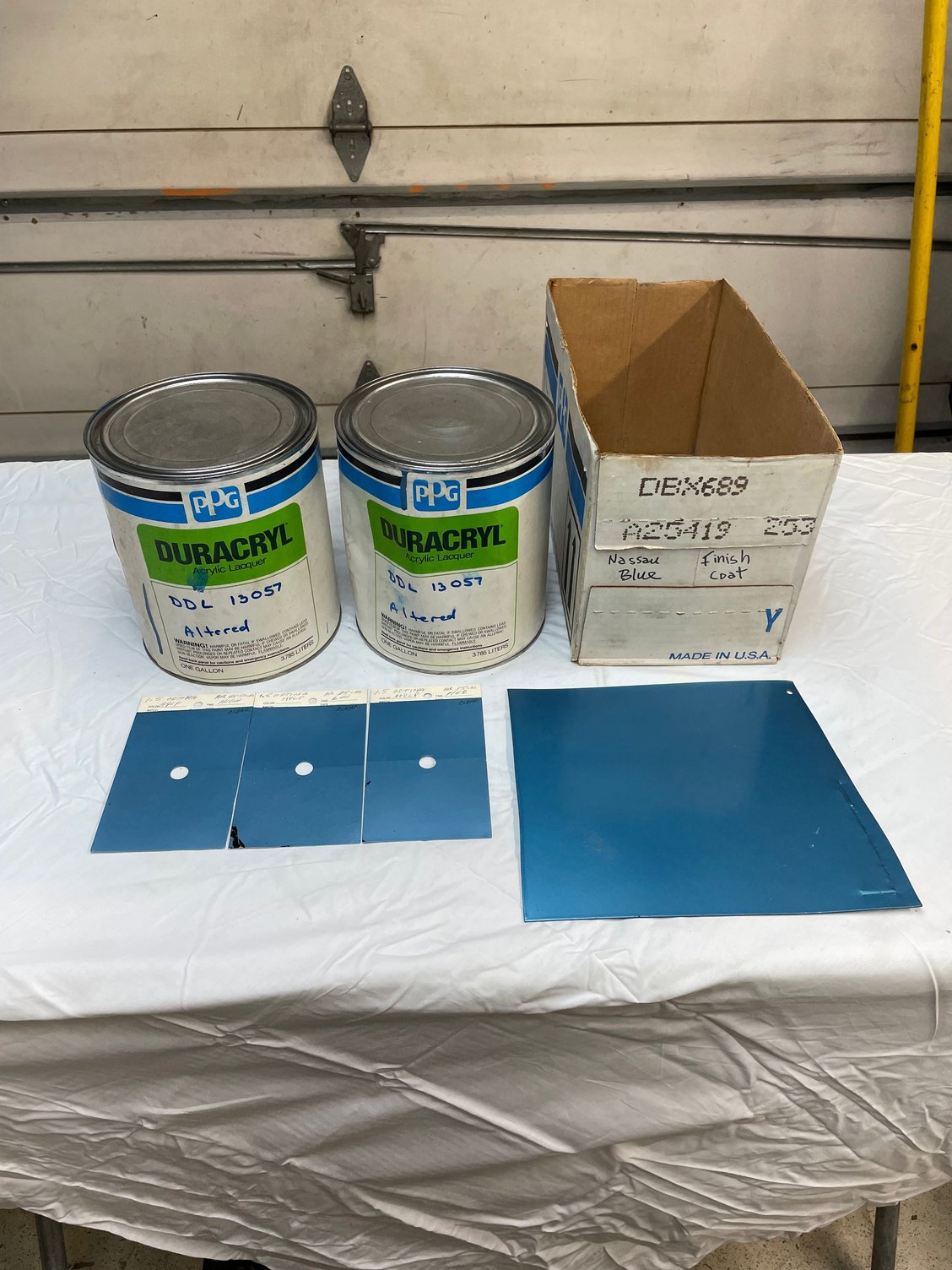 FS (For Sale) PPG Nassau Blue 976 Lacquer Paint & PPG 468 Clear ...