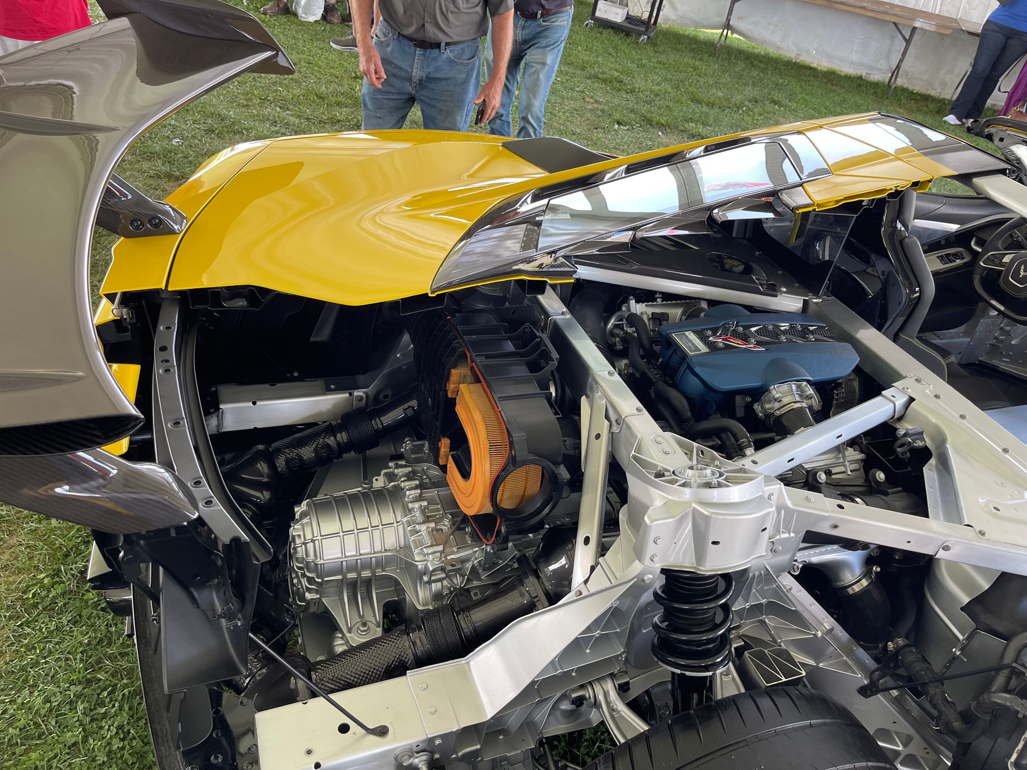 C8 ZR1 Carlisle GM awesome exhibit of C8, Eray, Z06, and ZR1s ...