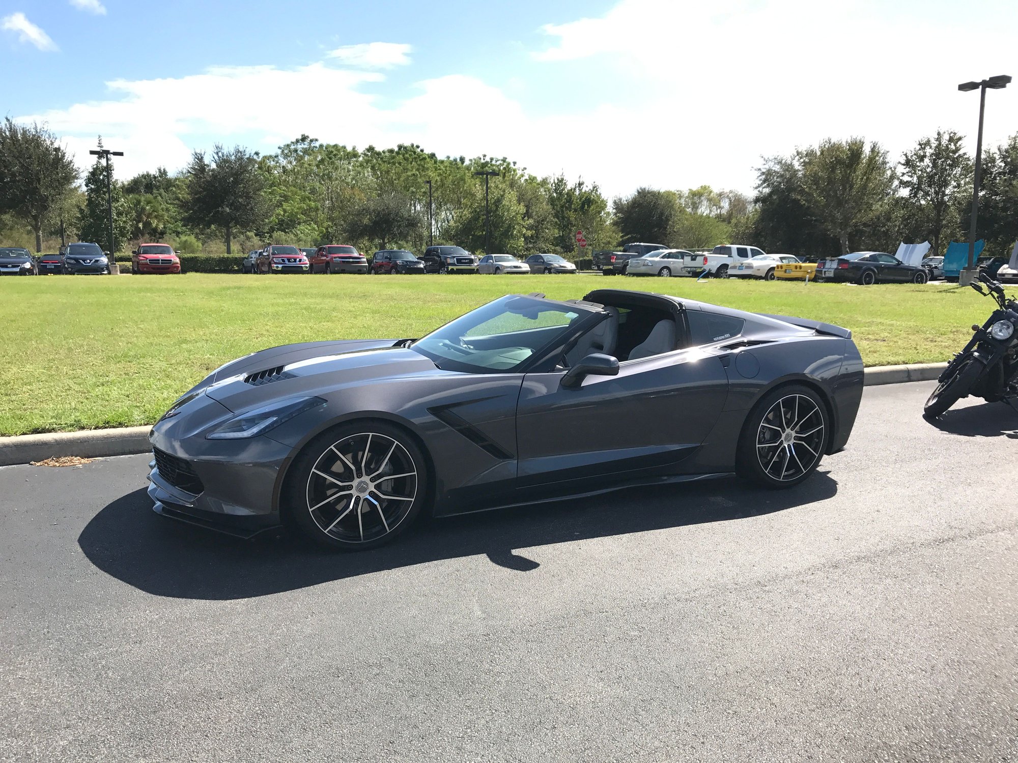 FS (For Sale) 2014 Cyber Gray C7 Corvette, priced to sell, Florida car ...