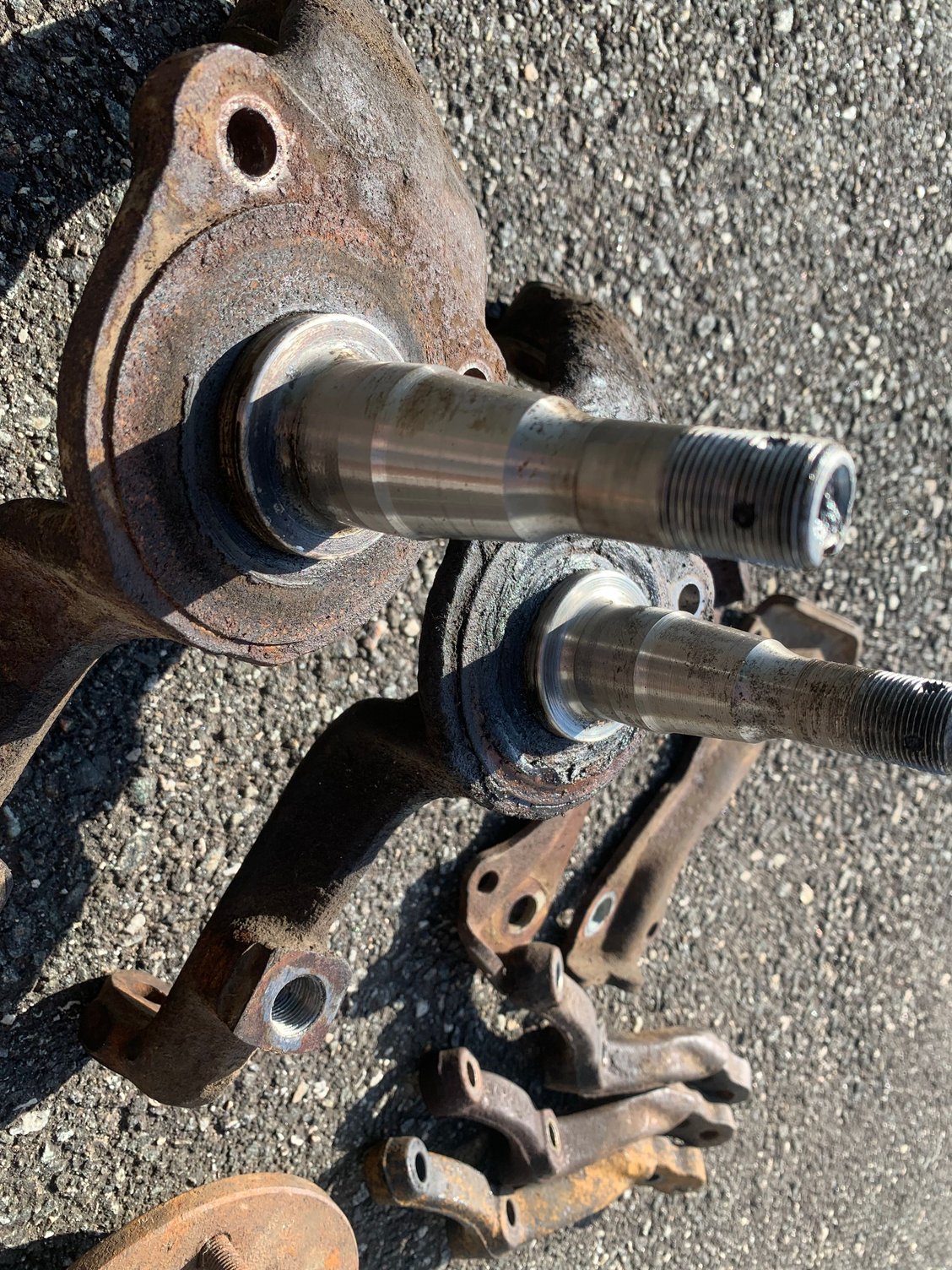 FS (For Sale) 65-67 Front Spindle/Knuckles / 55-56 265ci Exhaust ...