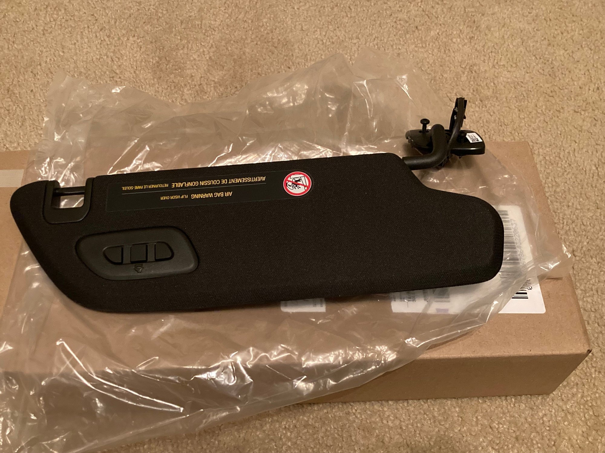 Homelink Visor Updated Part Number For 2LT Cloth Visor: - CorvetteForum ...