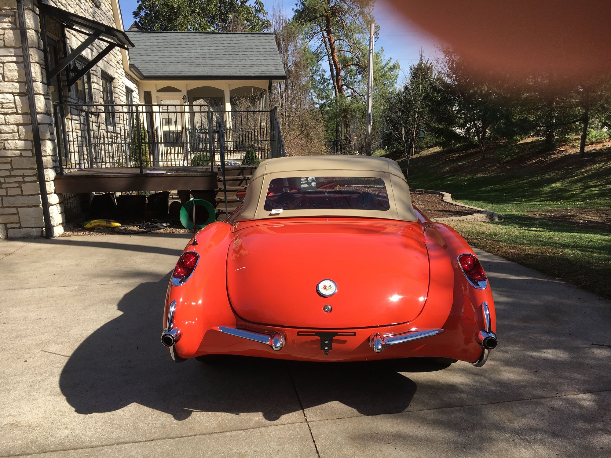 FS (For Sale) F/S 1956 Red/Red Matching #'s Corvette [St Louis] $73,400 ...