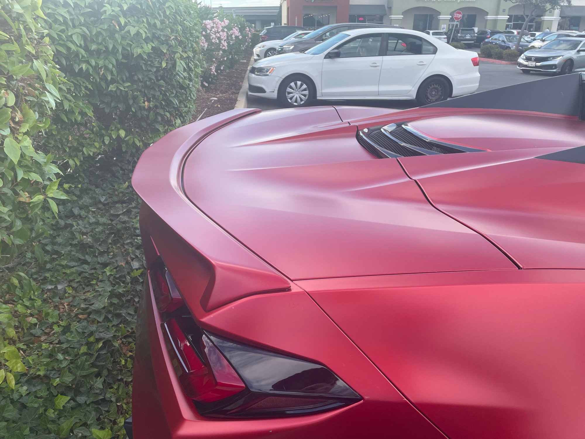 Here's Matte PPF on Red Mist - CorvetteForum - Chevrolet Corvette Forum ...