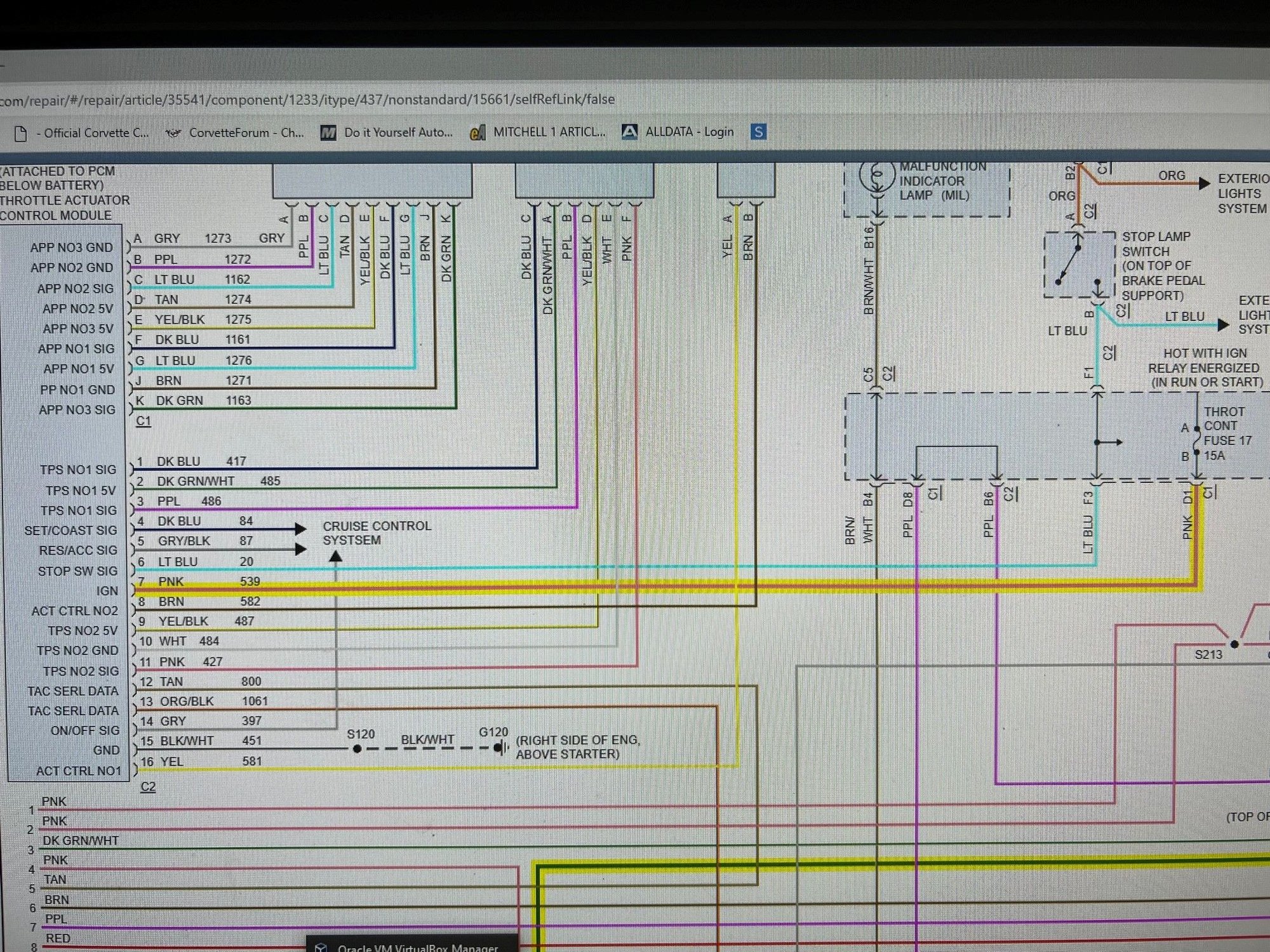 P1518 Code, Fuse 17 Keeps Popping - CorvetteForum - Chevrolet Corvette ...