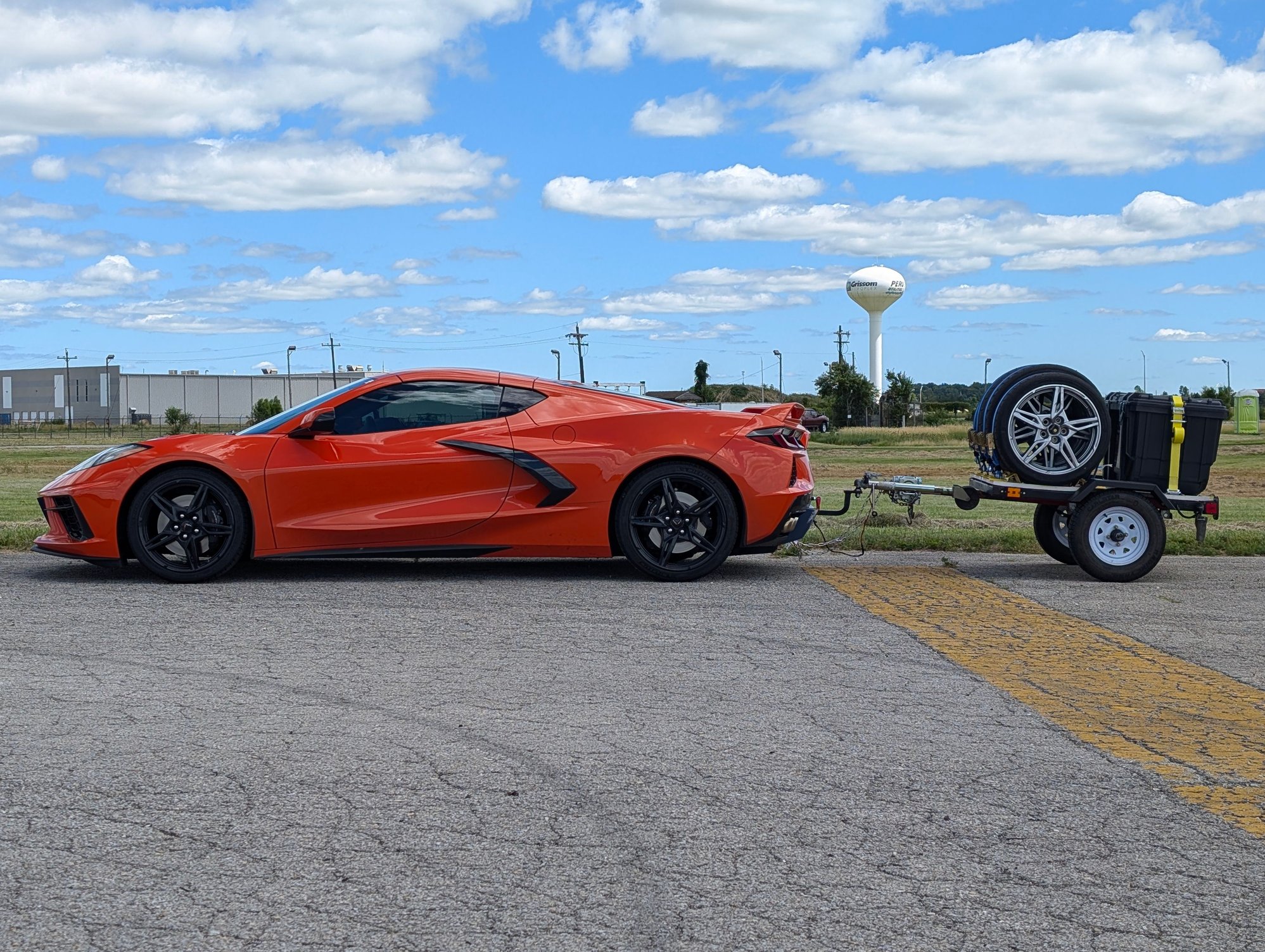 P1 Autoworks C8 Corvette Trailer Hitch, Harbor Freight Trailer ...