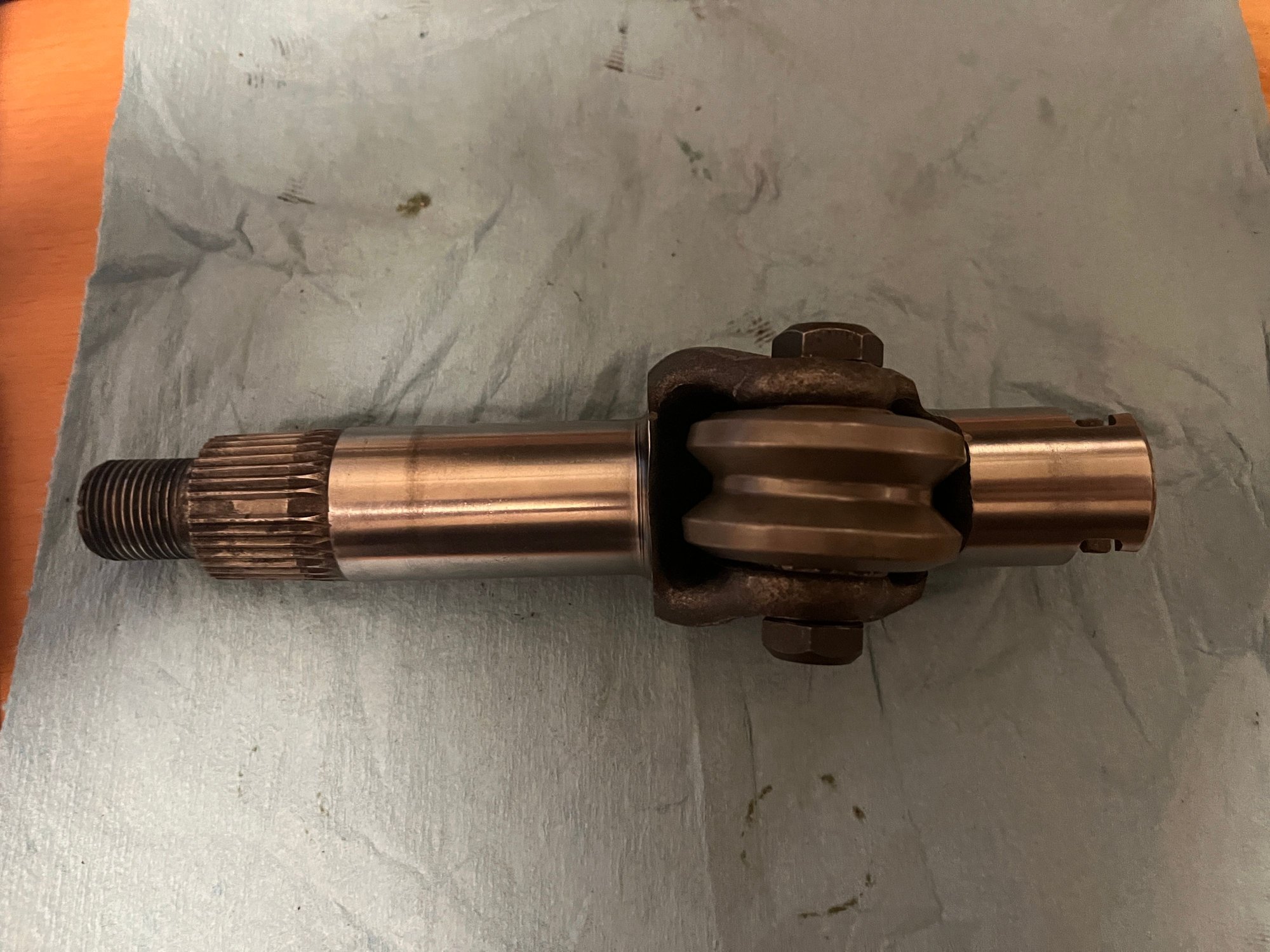 C1 Steering Gear Roller won't roll - rebuild help - CorvetteForum ...