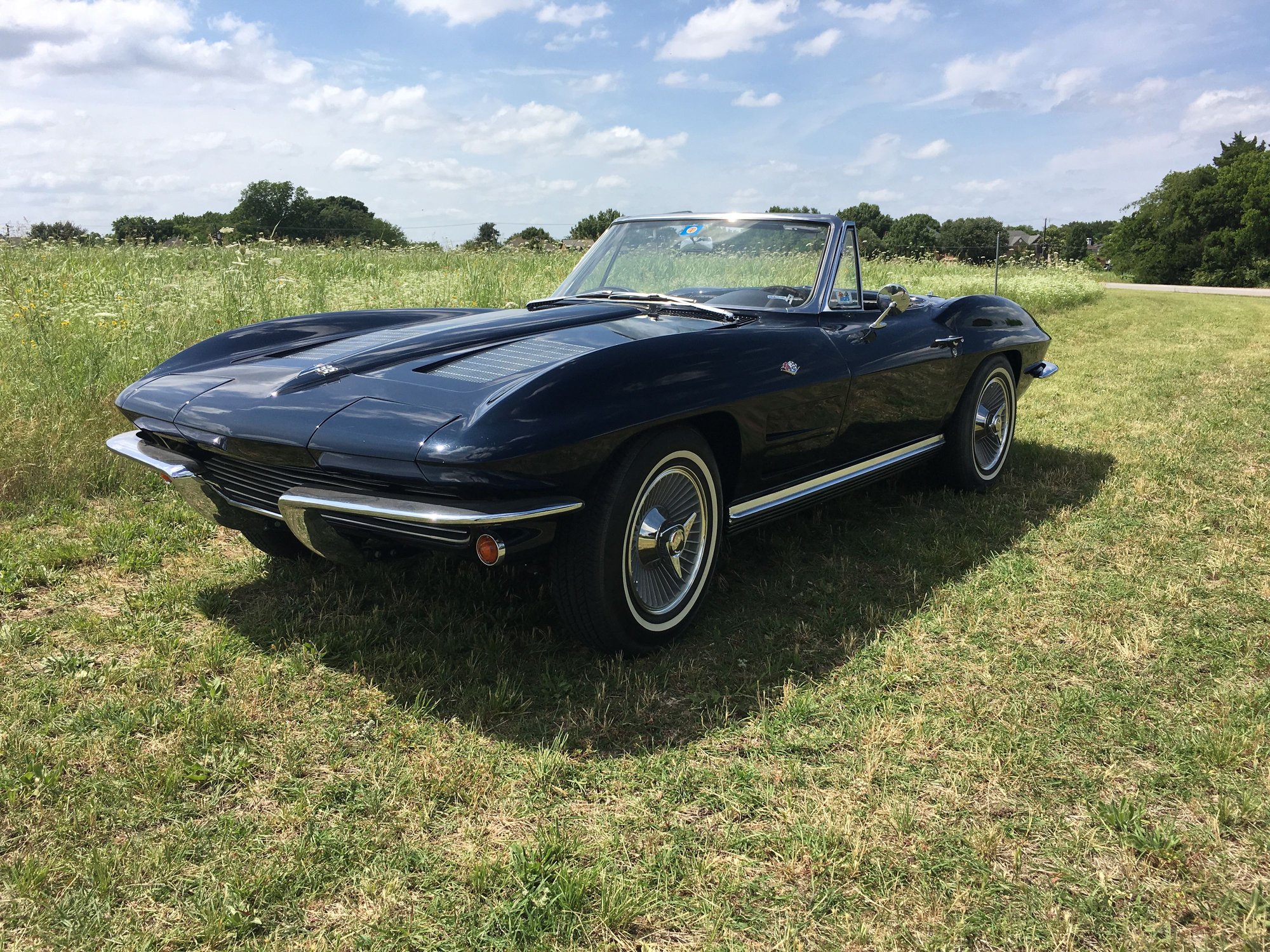FS (For Sale) 1963 Daytona Blue Convertible - CorvetteForum - Chevrolet ...