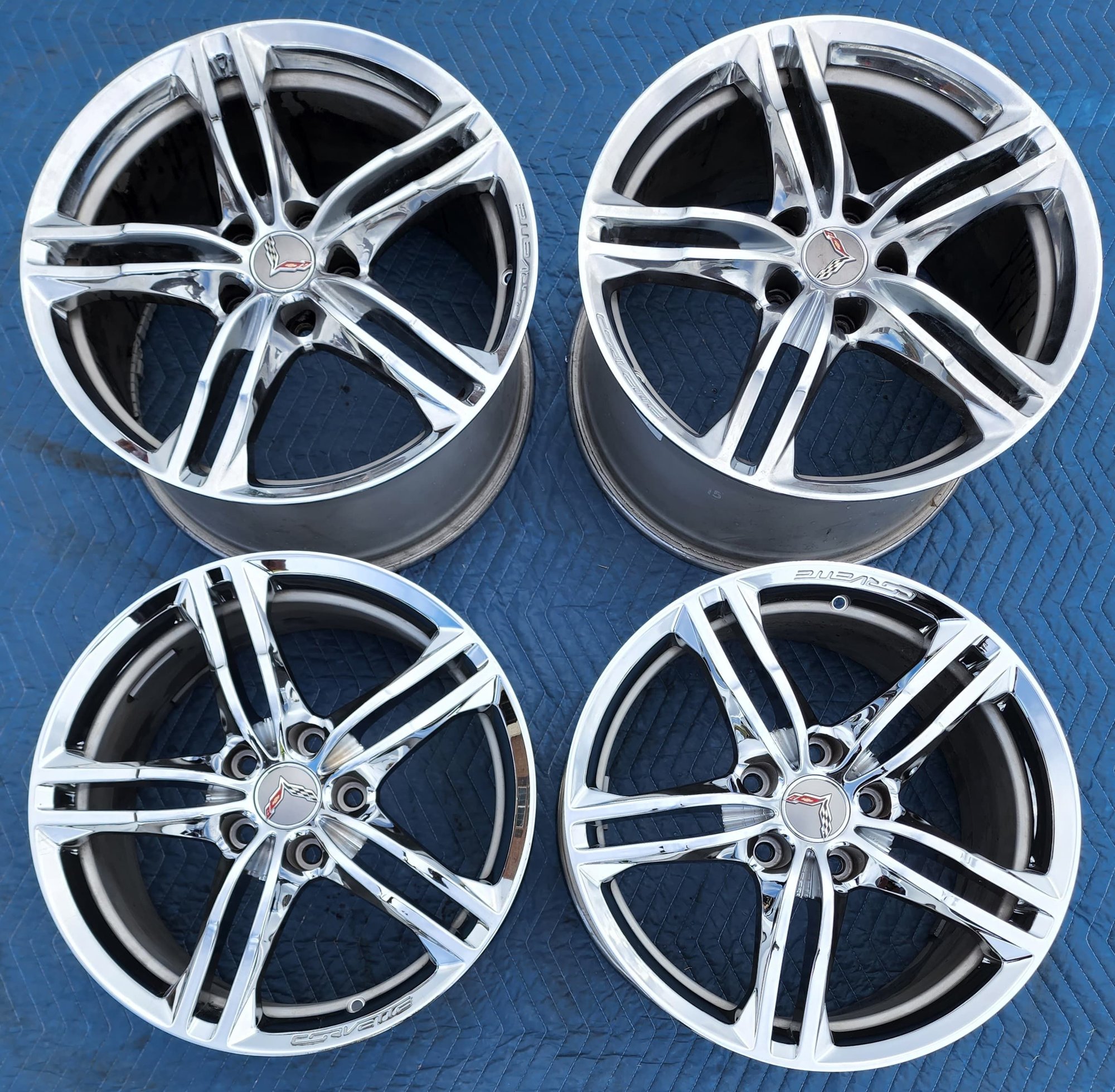 FS (For Sale) 2017 c7 corvette z51 wheels and tires oem - $900 ...