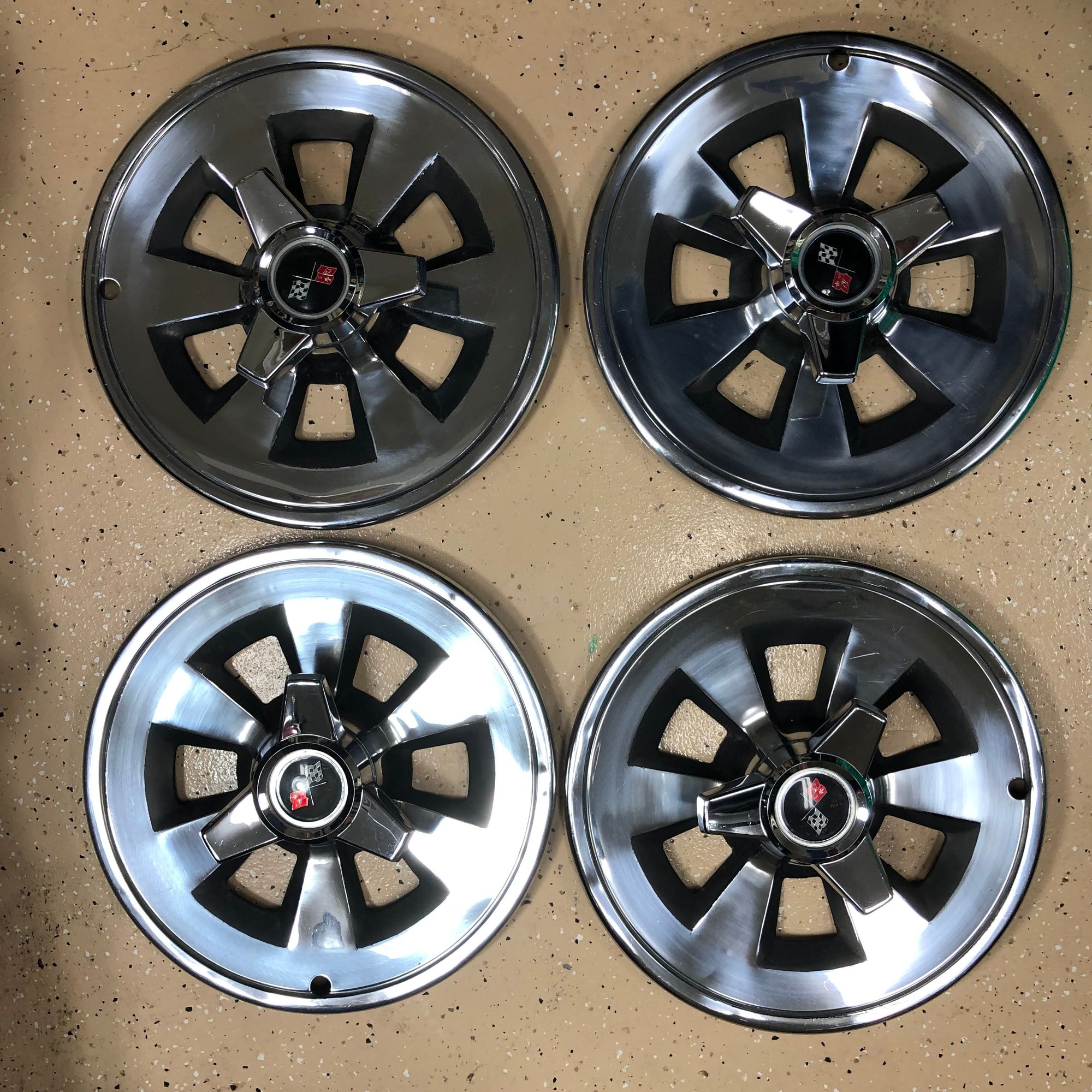 FS (For Sale) 1965 corvette wheel covers - set of 4 - CorvetteForum ...