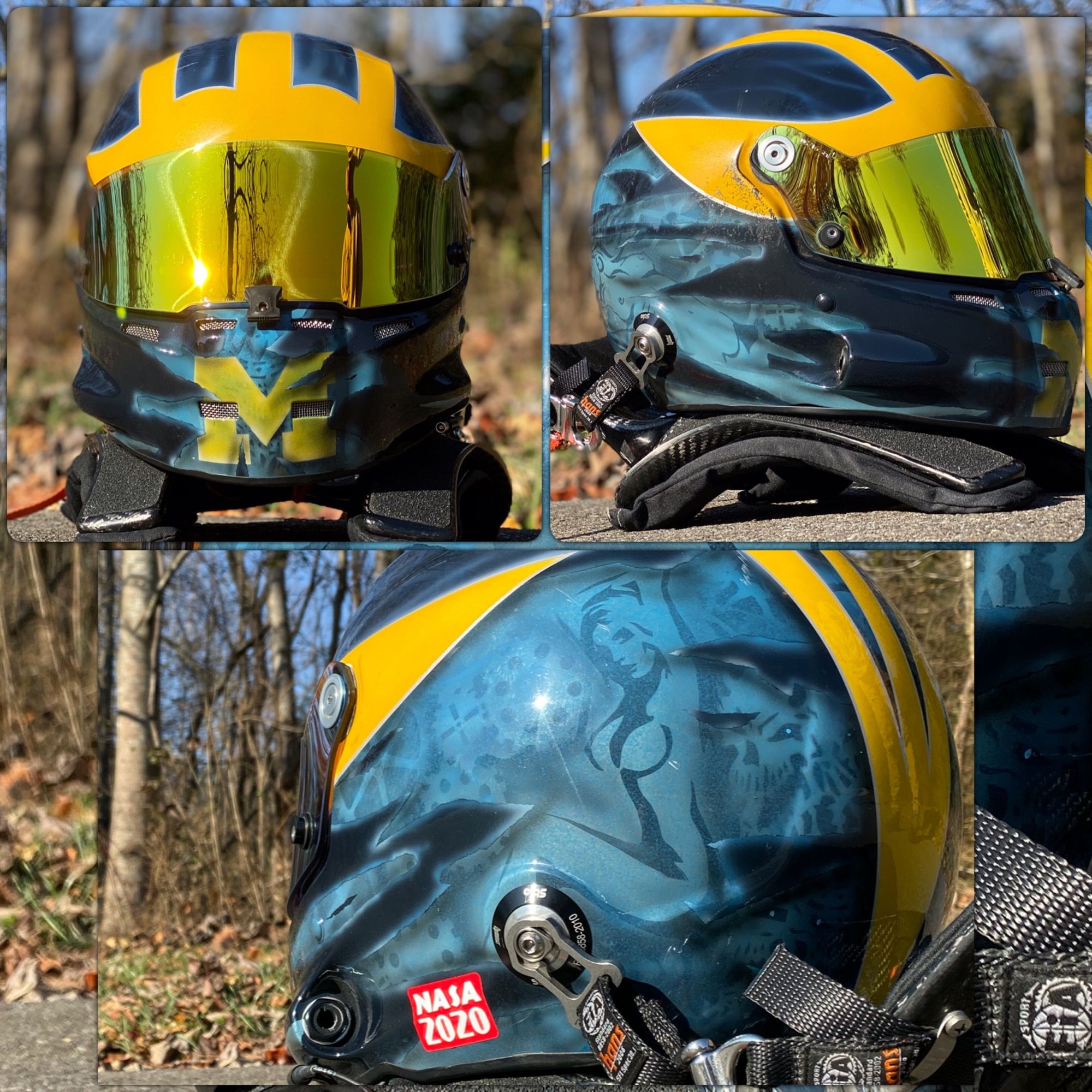 Let's see your custom helmet decals/designs - CorvetteForum - Chevrolet ...