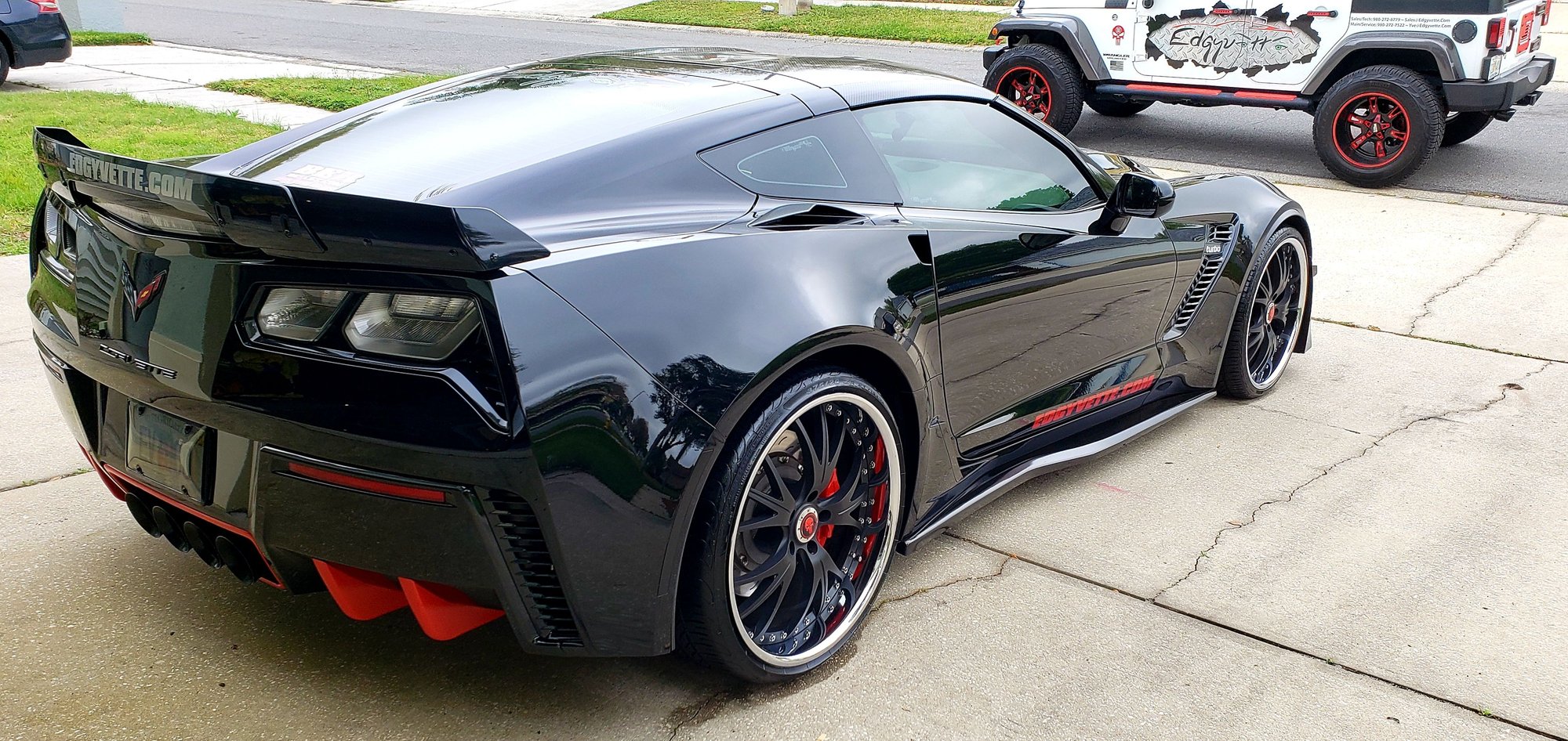 FS (For Sale) Complete C7 ZO6 Stage I-III rear spoiler - CorvetteForum ...