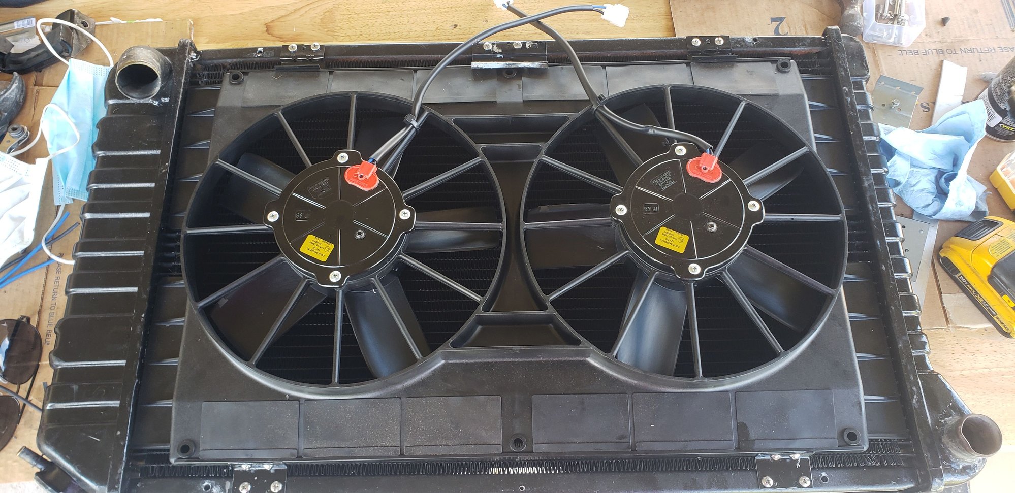 Has anyone put 6"electric fans on side vents of your C3? - Page 5 ...