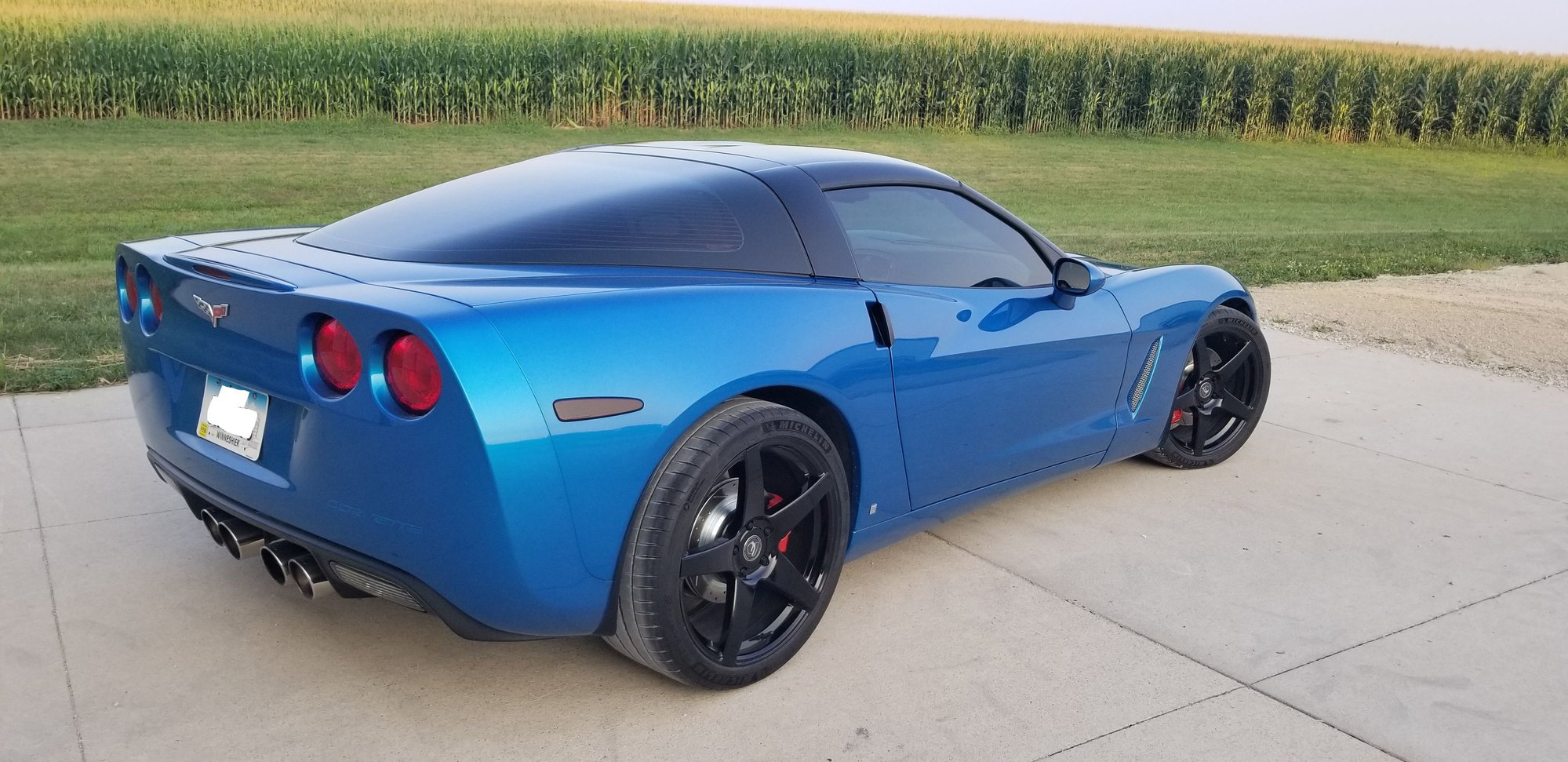 FS (For Sale) 2008 C6 LS3 coupe manual 6 speed JETSTREAM BLUE LOW MILES ...