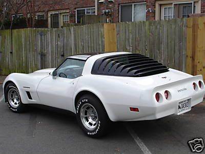 Where Can I Find Aluminum Rear Window Louvers? 1981 - CorvetteForum ...