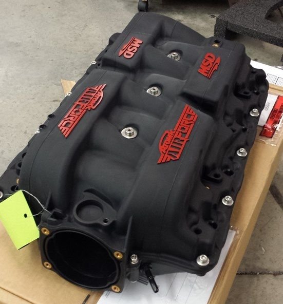 F/S BNIB - LS7 MSD Atomic AirForce Intake Manifold 2701 - CorvetteForum ...