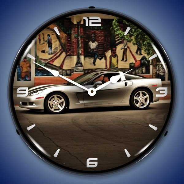 Custom Lighted Wall Clocks Featuring Your Car! - CorvetteForum ...
