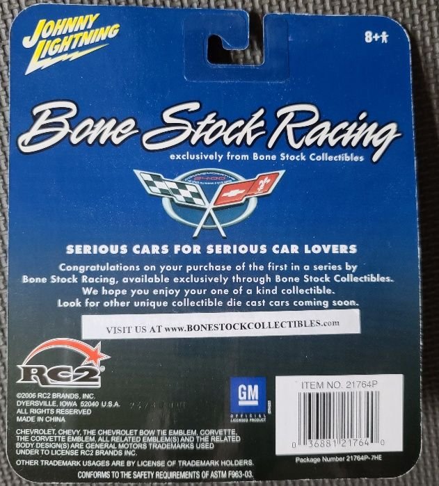Johnny Lightning 2004 Z16 Commemorative Edition LeMans 1/64 Bone Stock ...