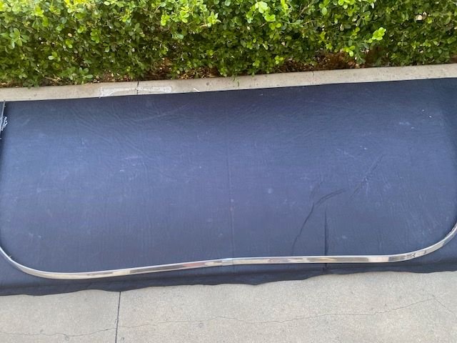 FS (For Sale) 1958-1960 corvette hardtop rear lower stainless ...