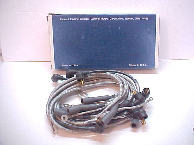 FS (For Sale) GM Delco BB 427 Braided Spark Plug Wire Set NOS ...